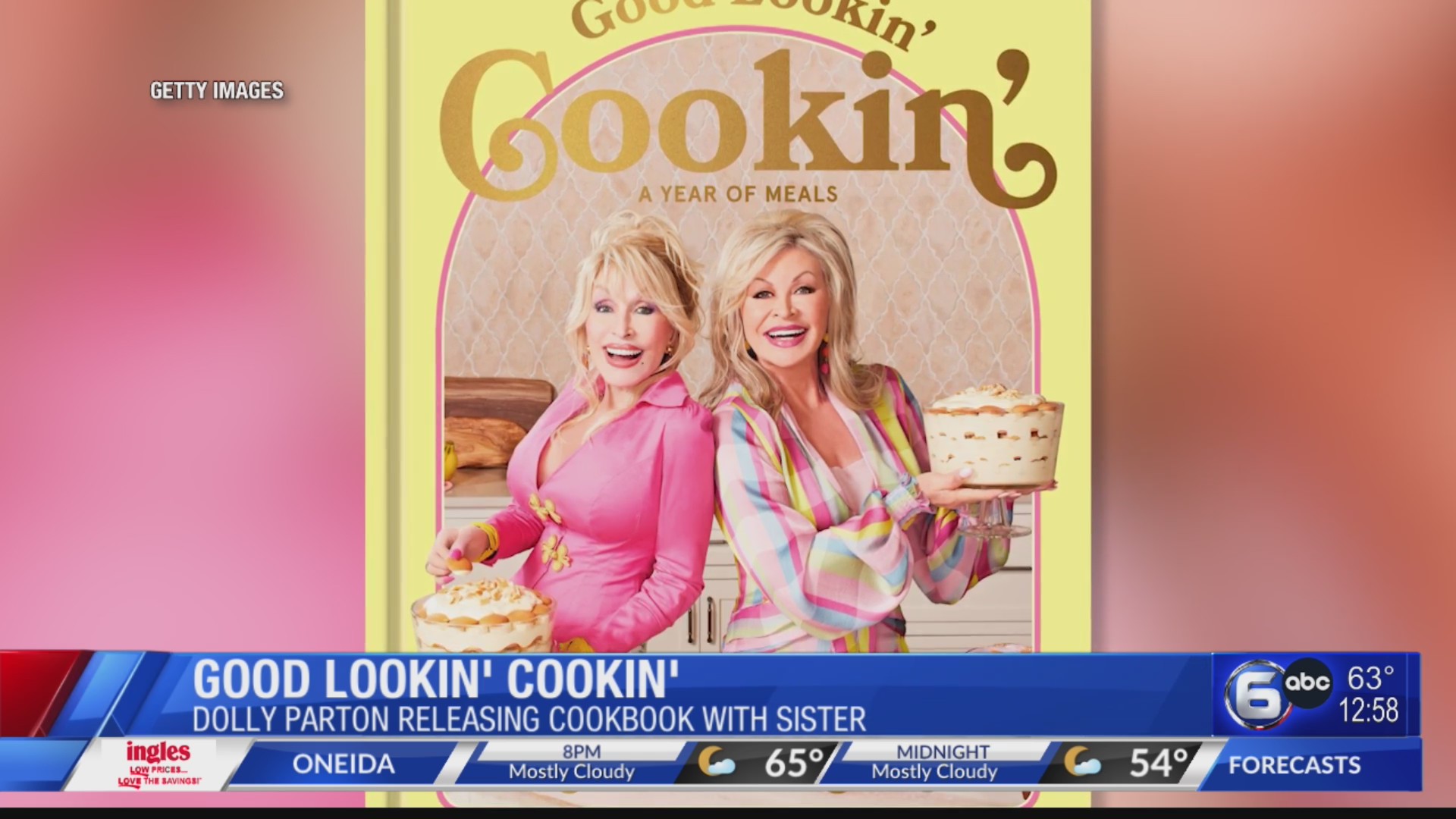 ‘Good Lookin’ Cookin’ Dolly Parton releasing cookbook with her sister ...