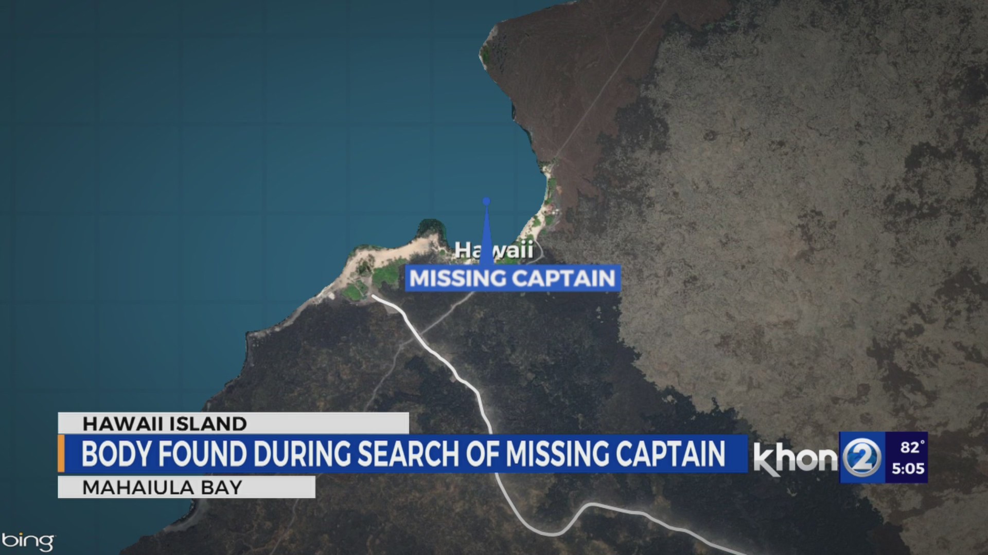 Boat captain goes missing on the Big Island – KHON2