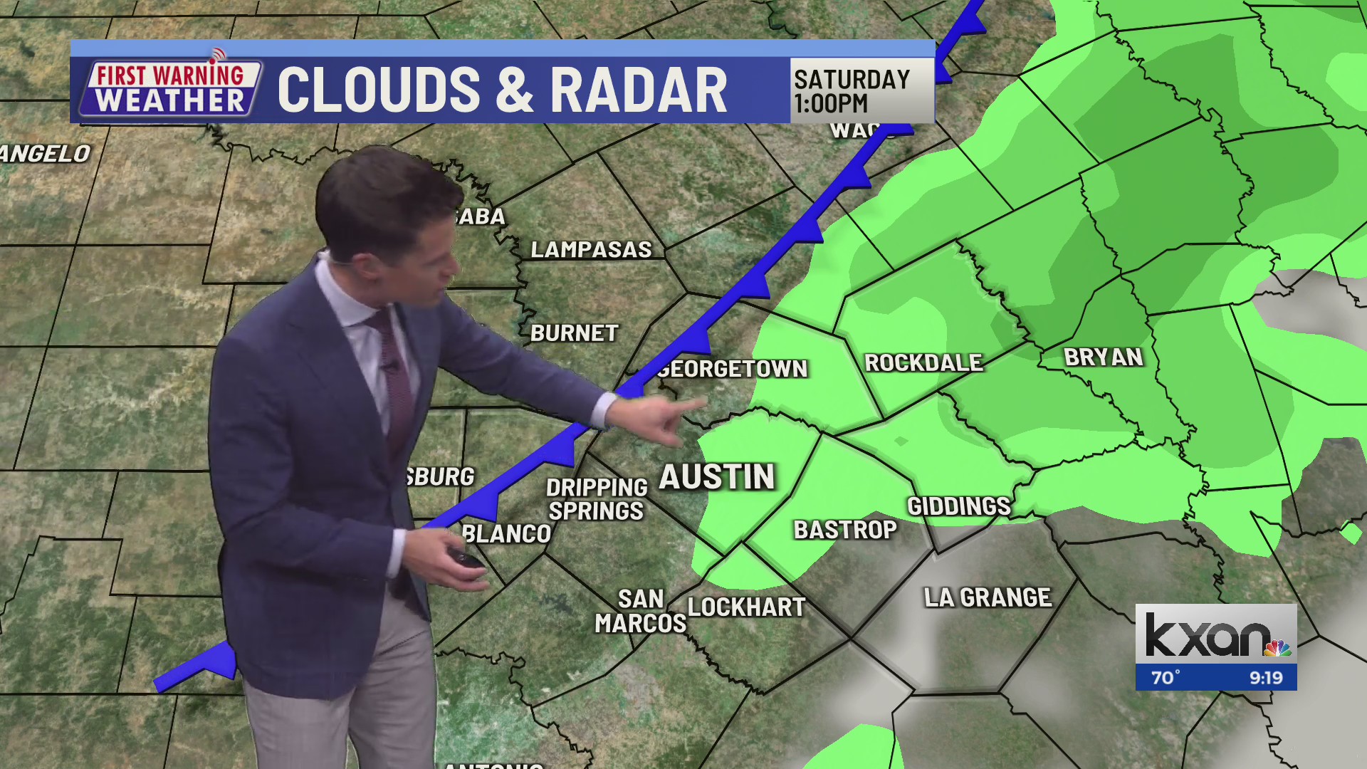 Wednesday overnight First Warning Forecast – KXAN Austin