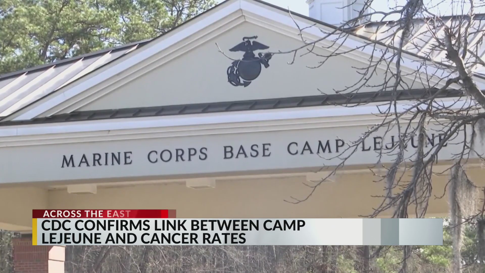 Camp Lejeune water contamination tied to range of cancers: CDC study – WNCT