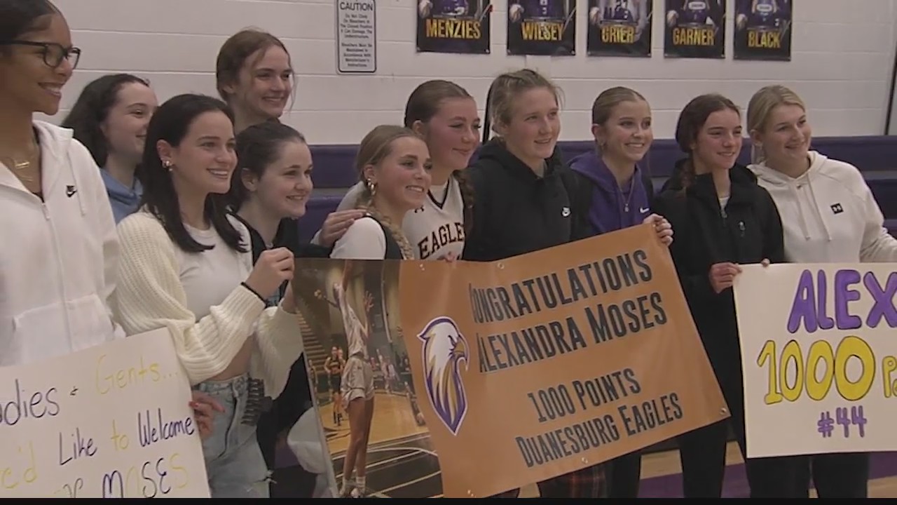 Alex Moses reaches 1,000 points as Duanesburg downs Schoharie – NEWS10 ABC