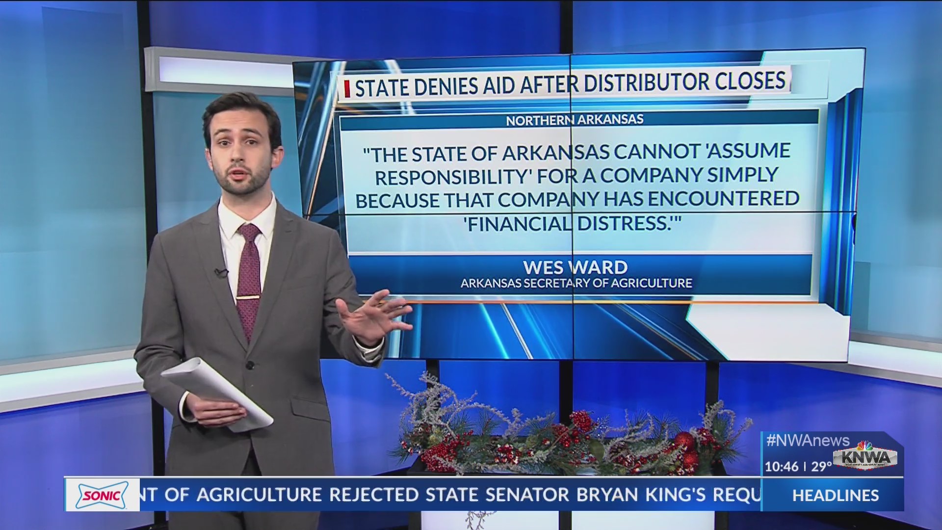 Sen. Bryan King responds to emergency declaration denial – KNWA FOX24