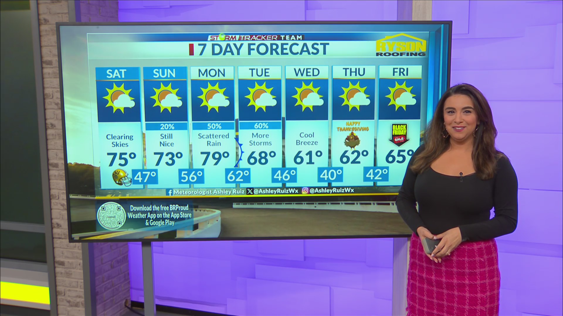 Here’s the Baton Rouge weather update for Saturday, November 18, 2023 ...