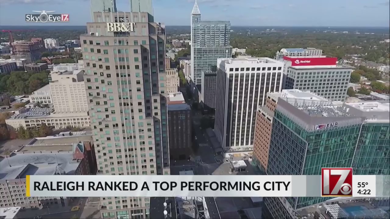 Raleigh ranked a top performing city – CBS17.com