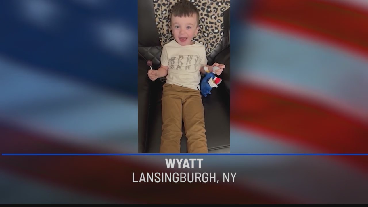 Wyatt gives us our daily Pledge of Allegiance! – NEWS10 ABC