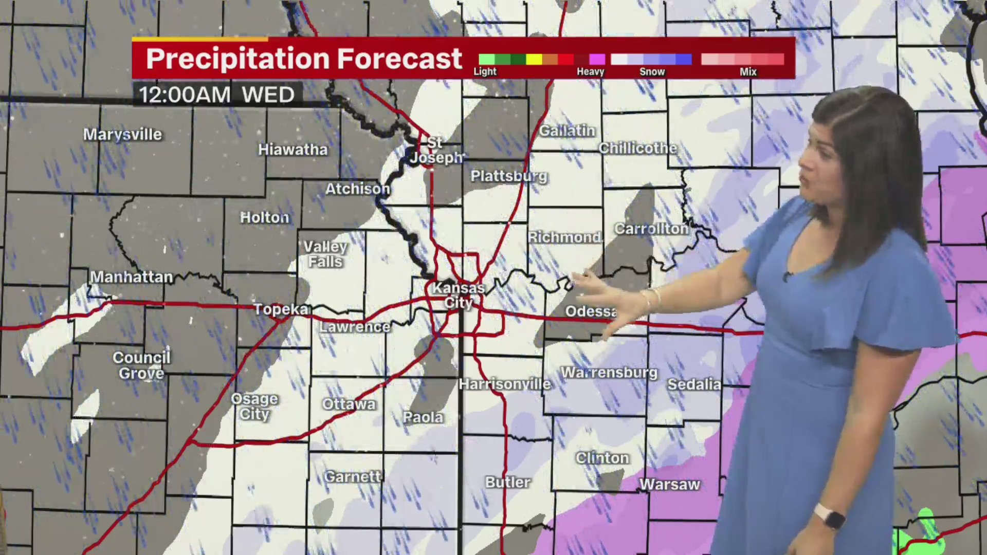 Tuesday morning forecast – FOX 4 Kansas City WDAF-TV | News, Weather ...