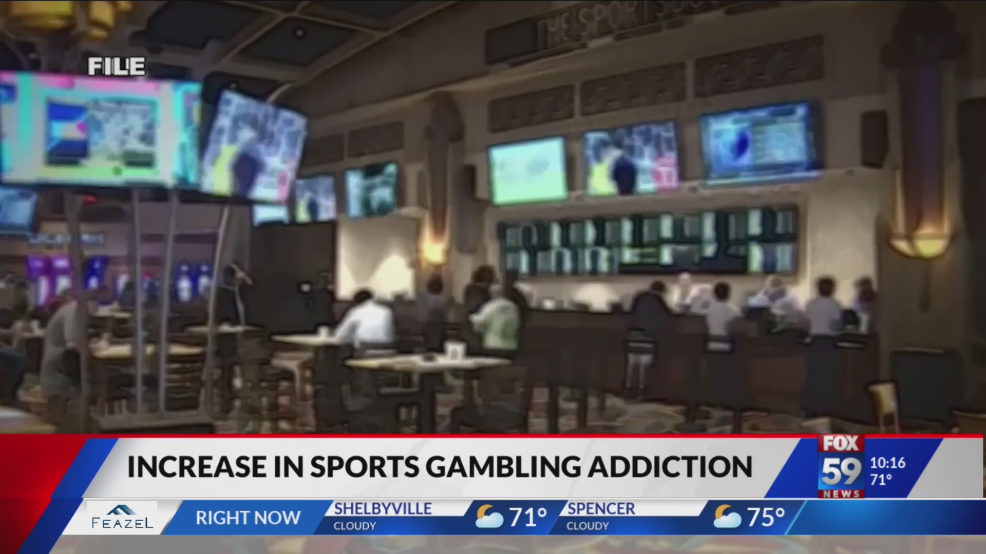 Easy accessibility leads to rise in gambling addiction – Fox 59