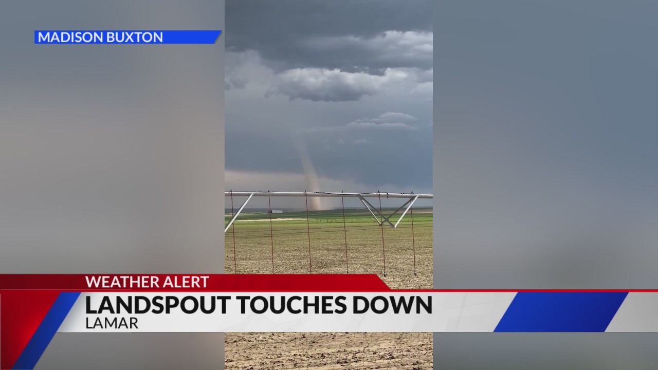Landspout spotted in Lamar – FOX21 News Colorado