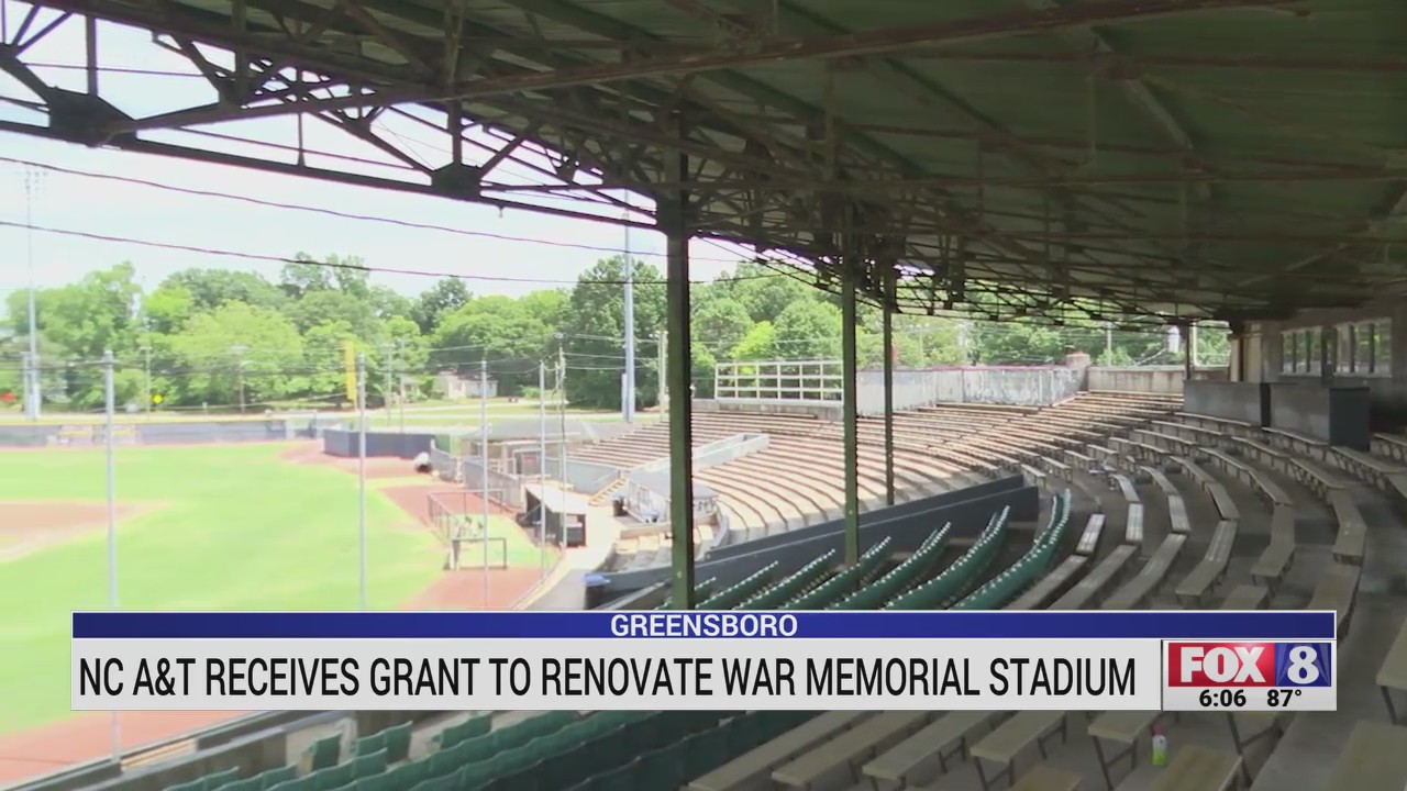 NC A&T receives grant to renovate World War Memorial Stadium in ...