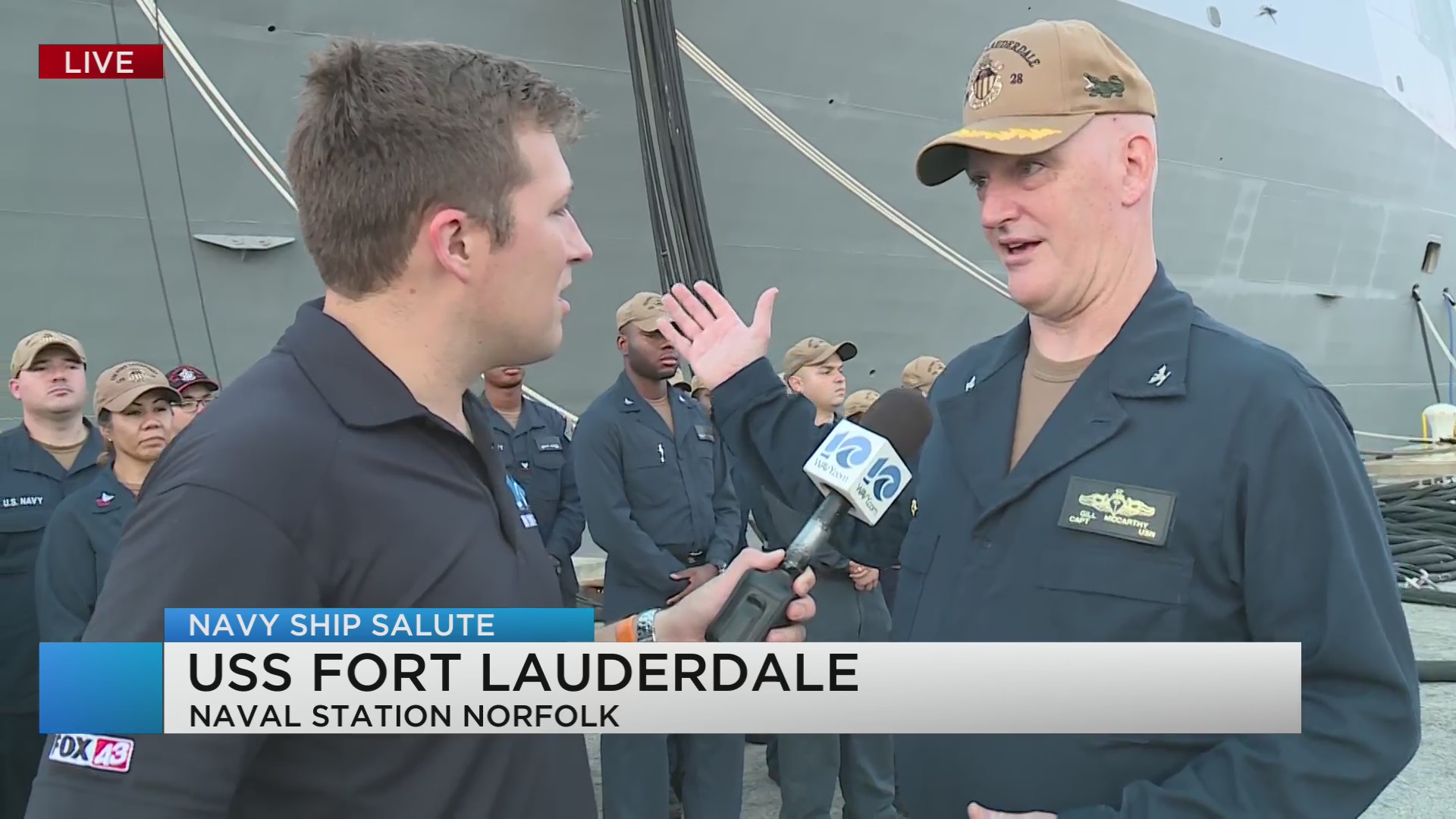 WAVY’s Navy Ship Salute: USS Fort Lauderdale – WAVY.com