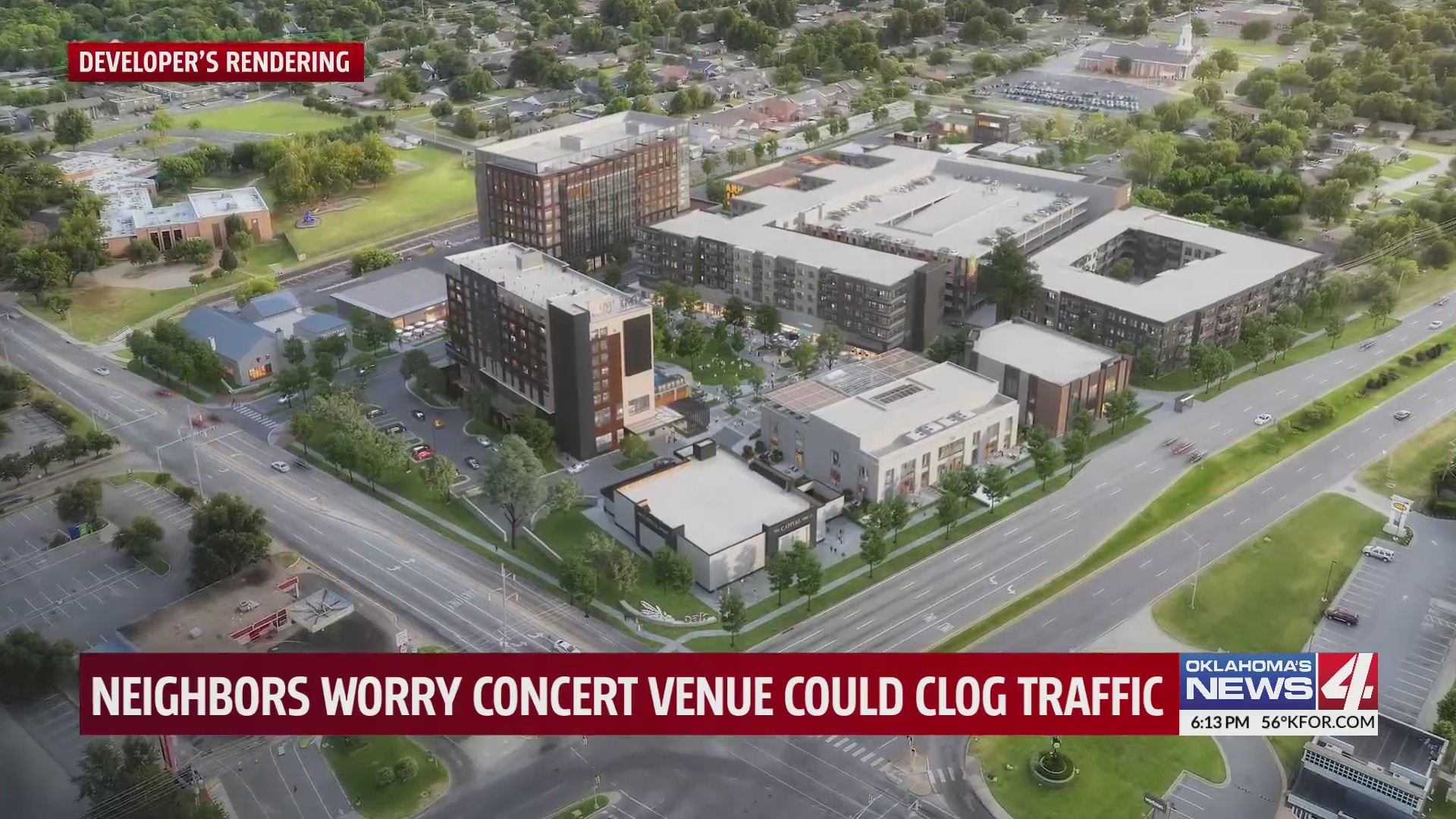 Neighbors worry concert venue could clog traffic – KFOR.com Oklahoma City