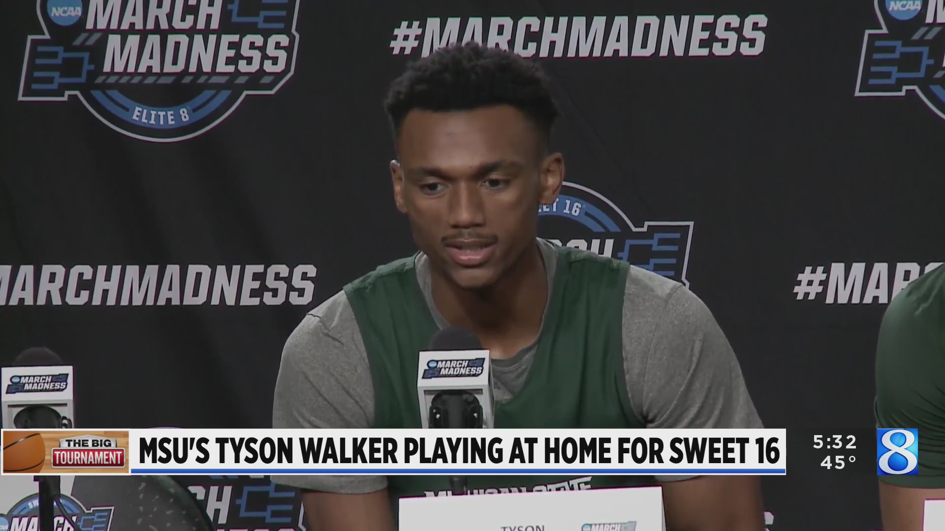 Sweet 16 brings MSU’s Tyson Walker home to NYC – WOODTV.com