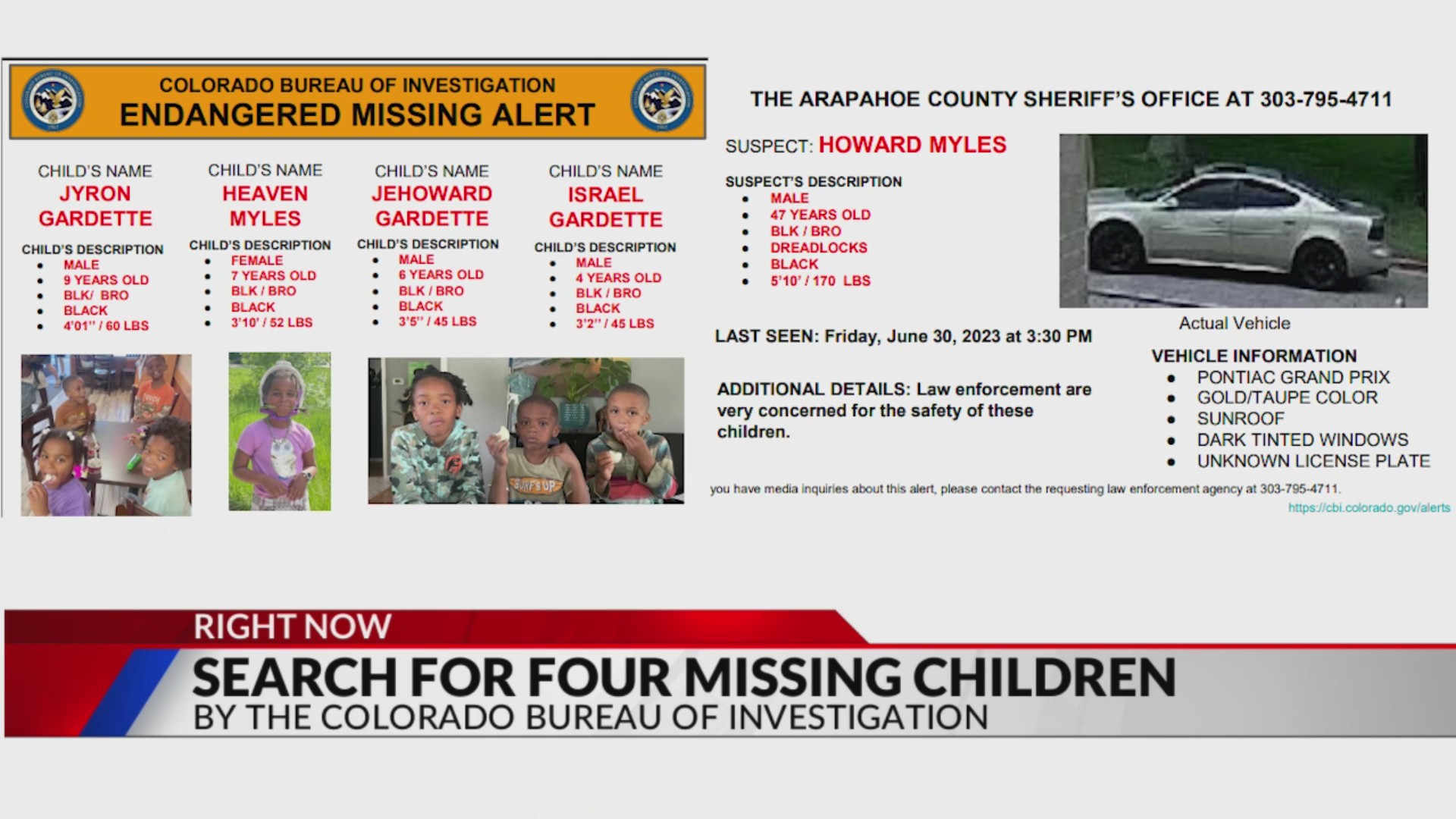4 children missing out of Arapahoe County – FOX31 Denver