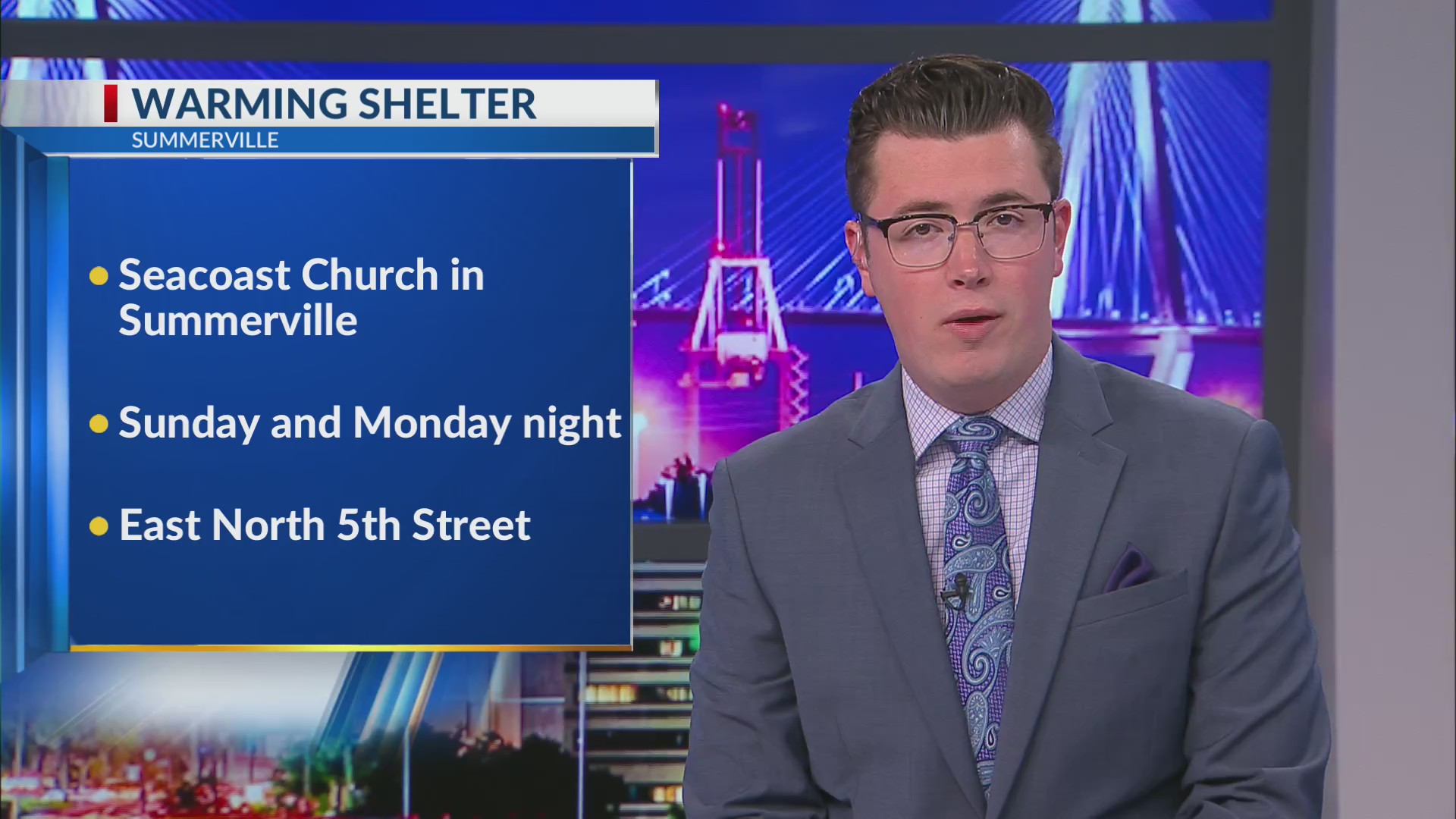 When do warming shelters open in the Charleston area? – WCBD News 2