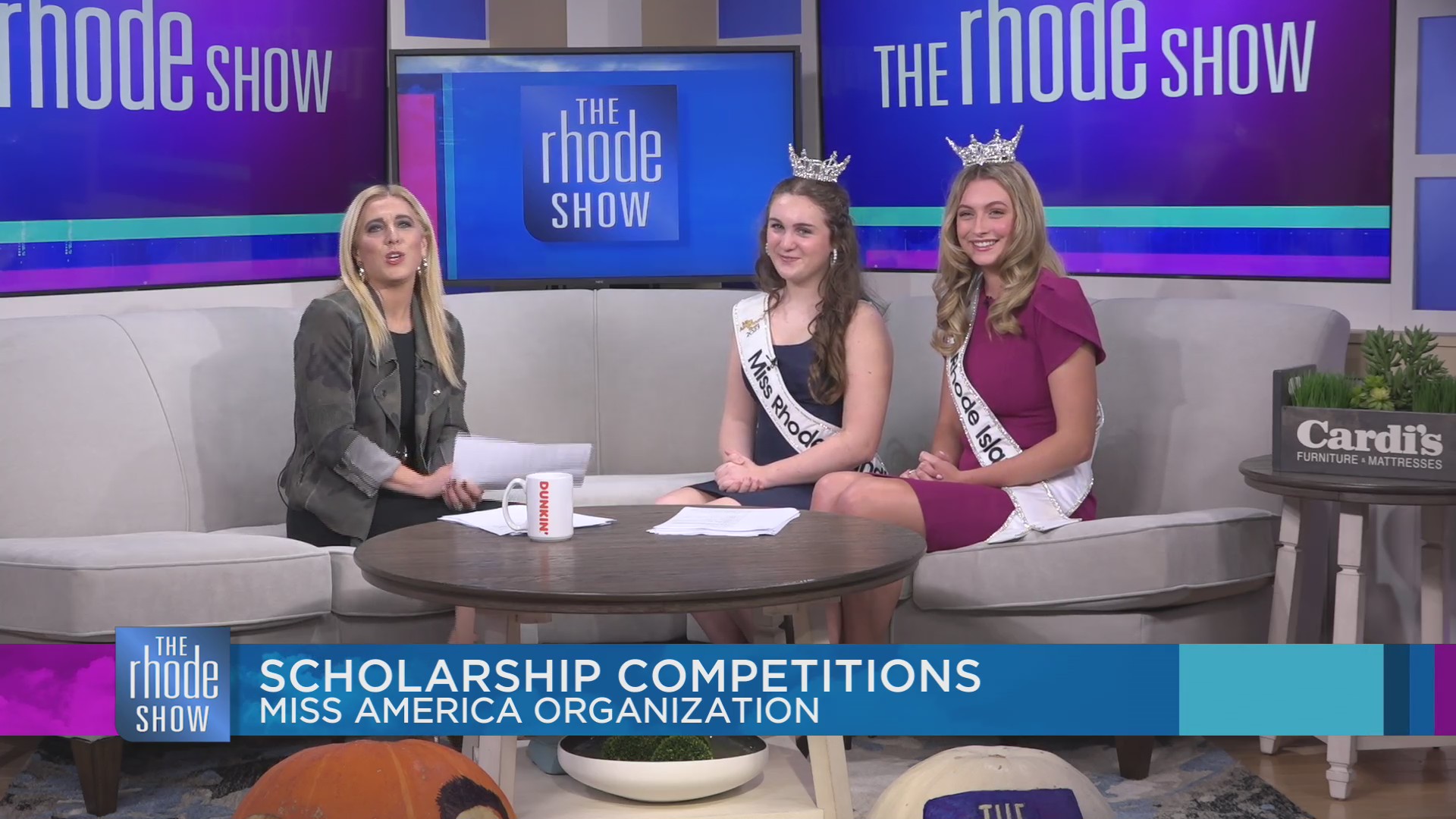 Miss Rhode Island, Caroline Parente, and Miss Rhode Island’s Teen, Mia ...