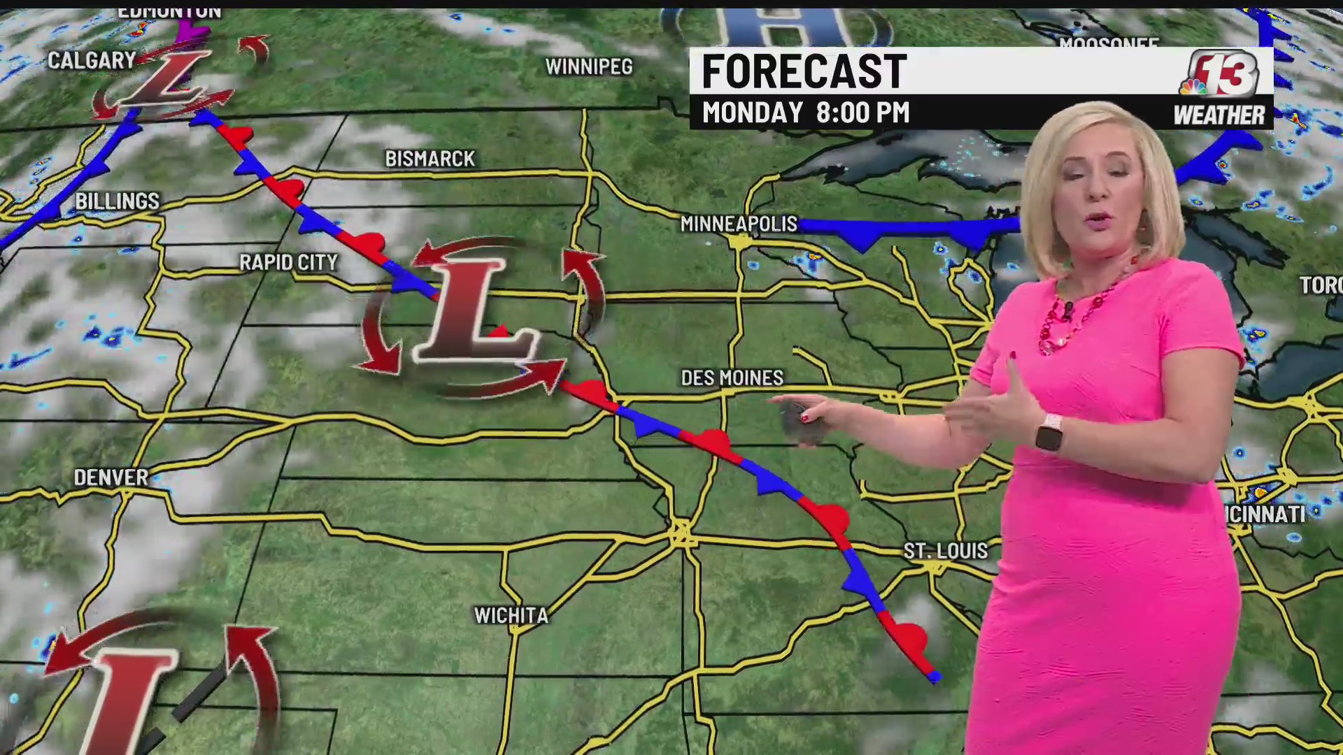 Monday Early Morning Weather Forecast – who13.com