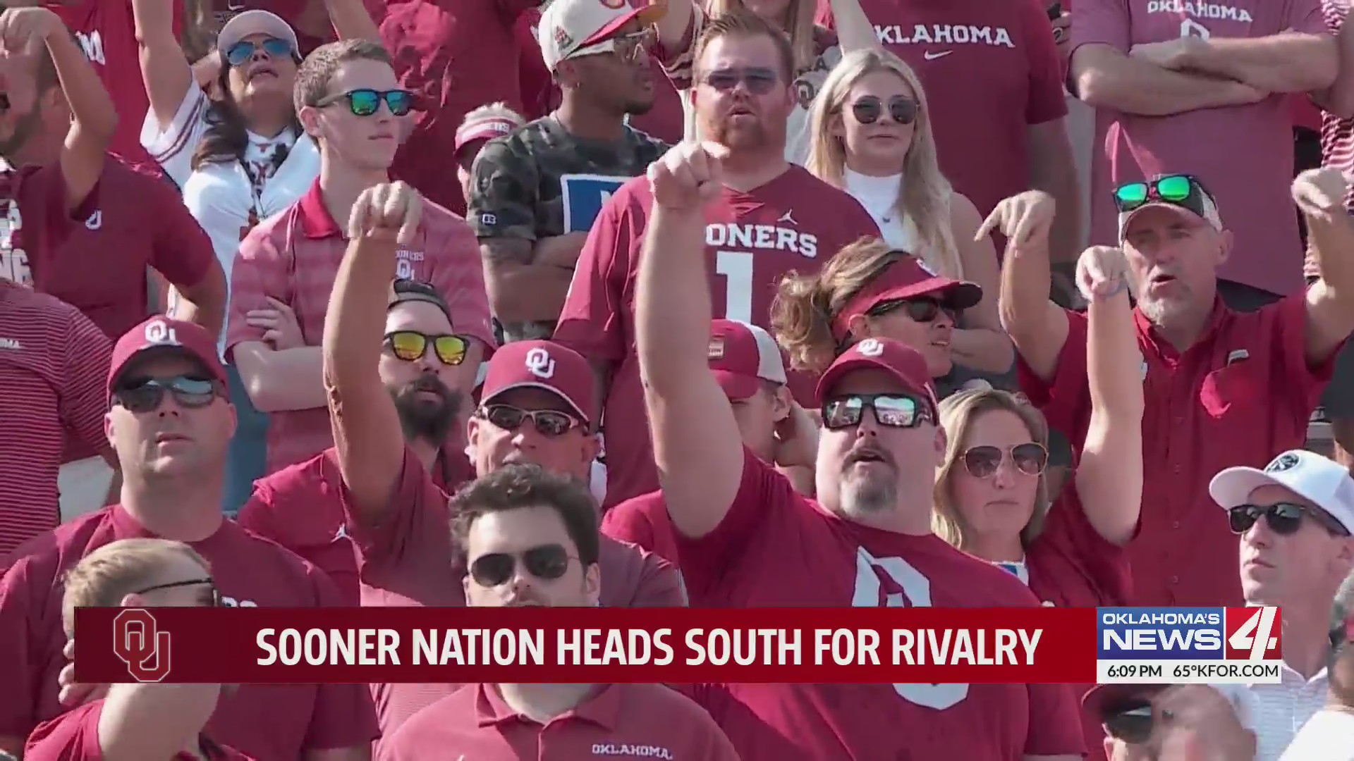 Sooner Nation heads south for rivalry – KFOR.com Oklahoma City