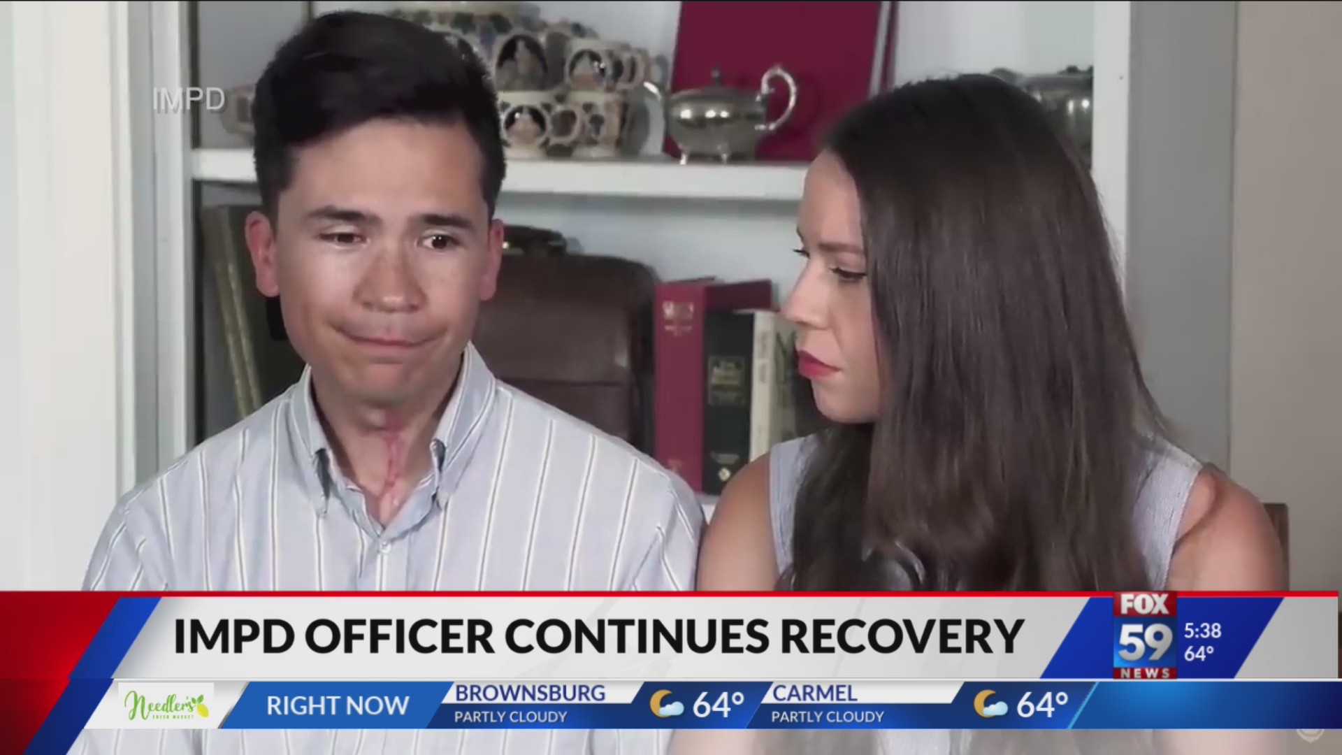 IMPD officer continues recovery – WANE 15