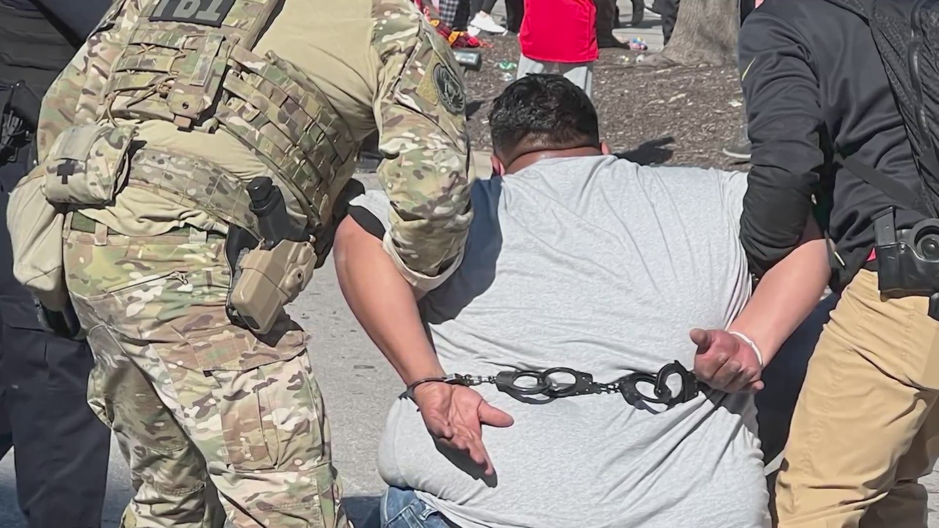 Friend says felon found with gun at Chiefs rally was trying to help ...