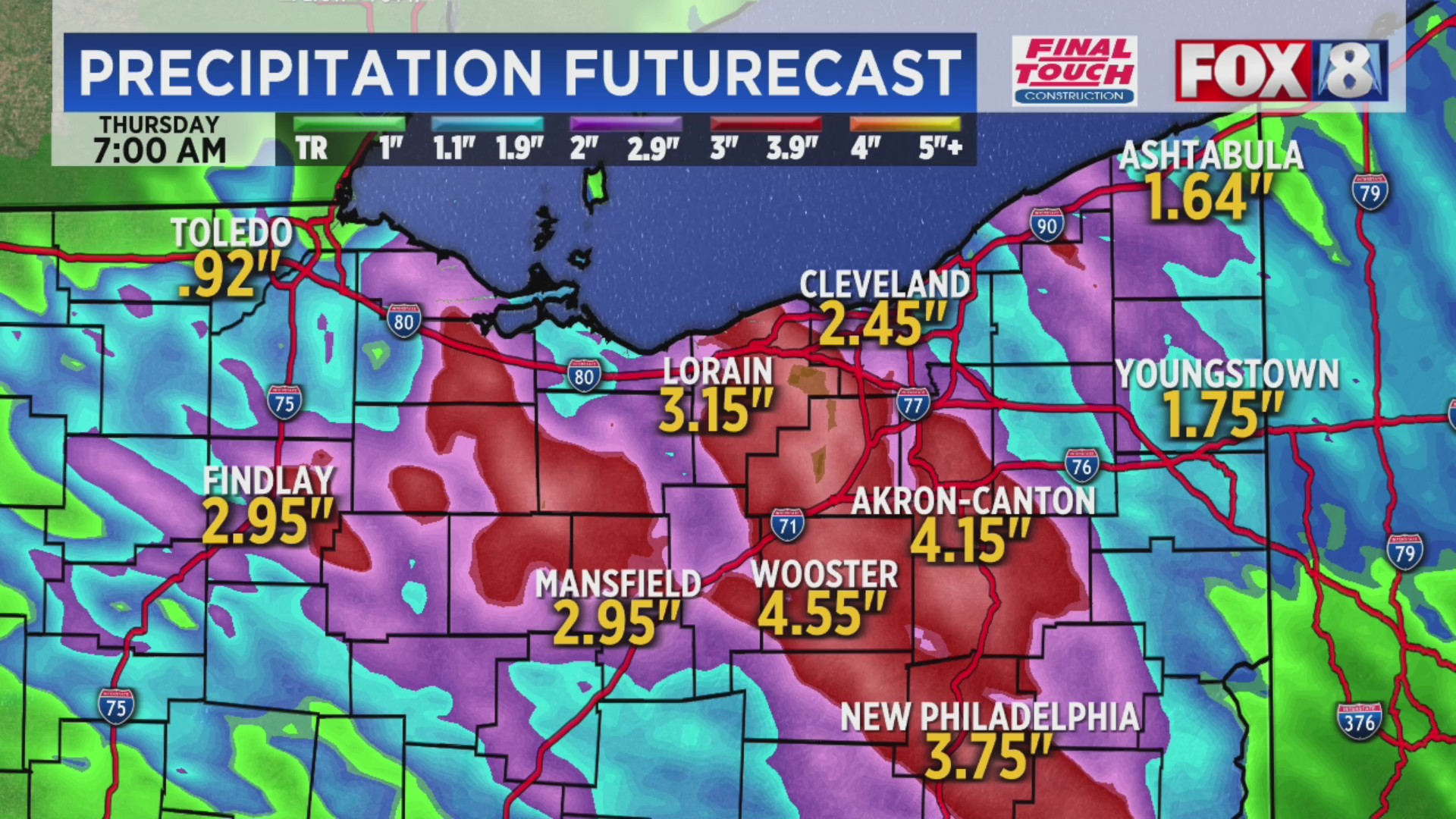 Weather update: Wednesday afternoon – Fox 8 Cleveland WJW