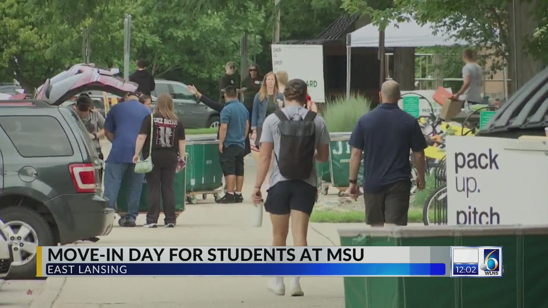 MSU welcomes thousands, CMU dropping in numbers – WLNS 6 News
