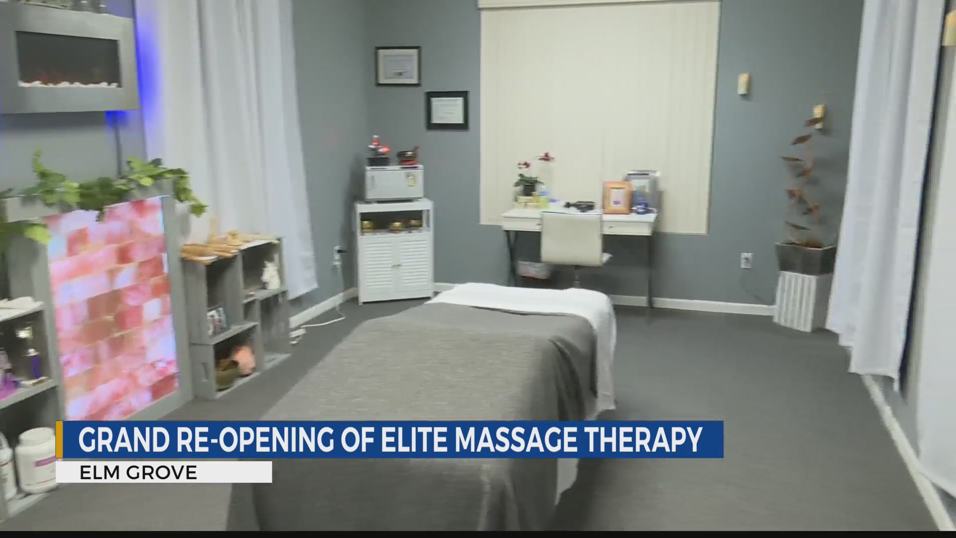 Grand Elm Grove reopening of Elite Massage Therapy – WTRF