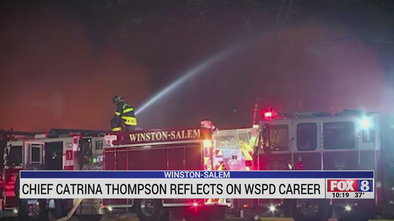 Chief Catrina Thompson reflects on career with Winston-Salem Police ...