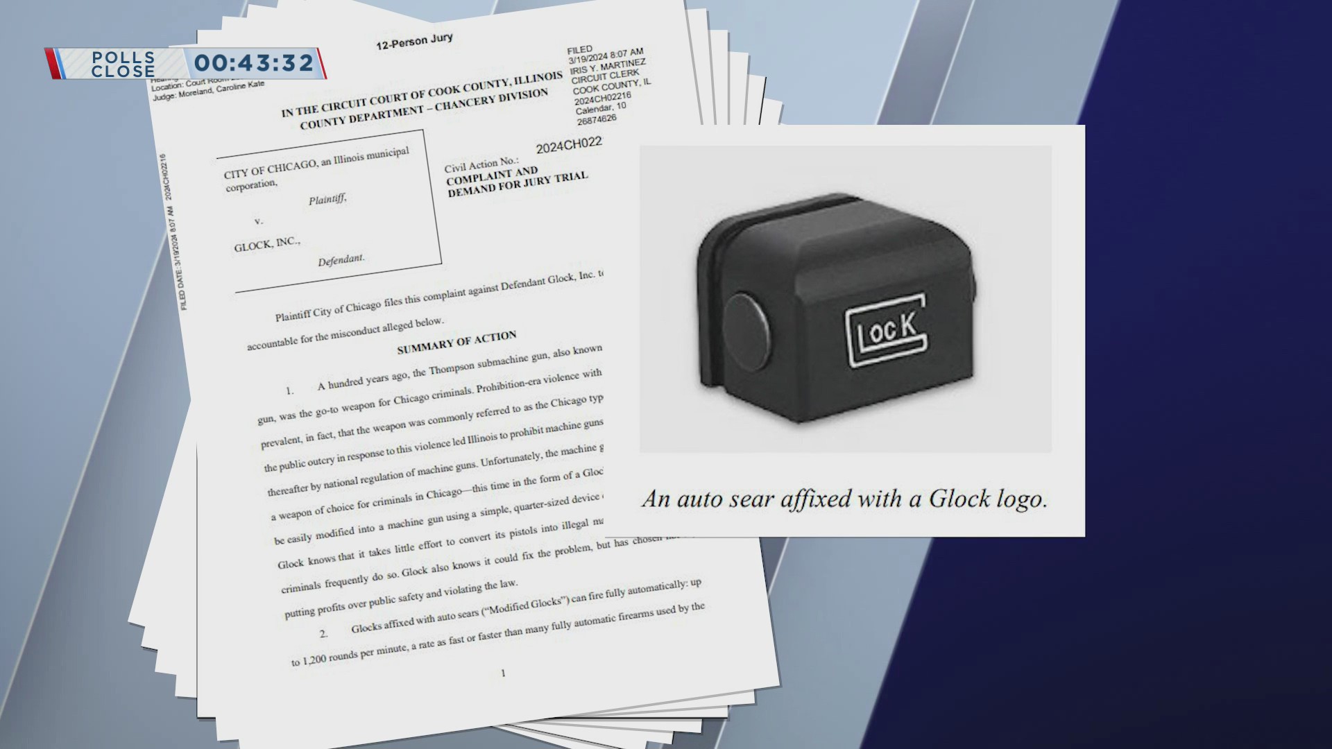 Chicago sues Glock alleging easy modification to machine gun is ...