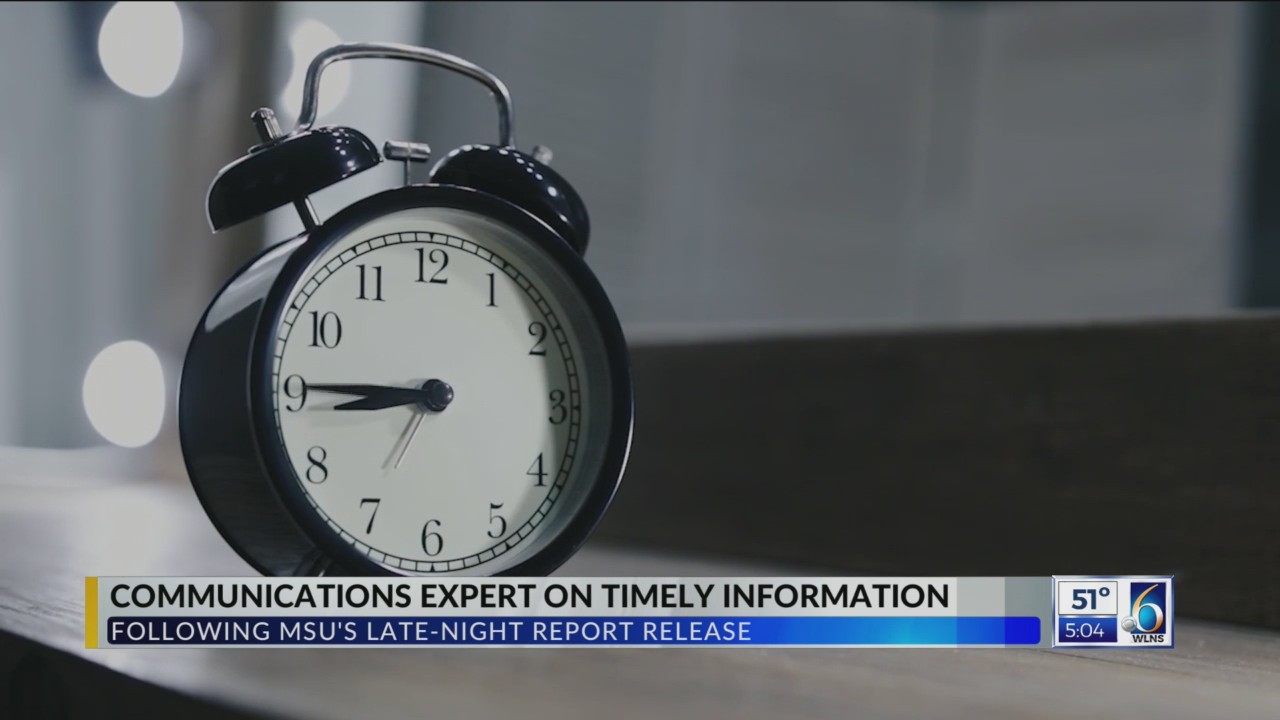 Experts Share Insight on MSU’s Late Night Report Release – WLNS 6 News