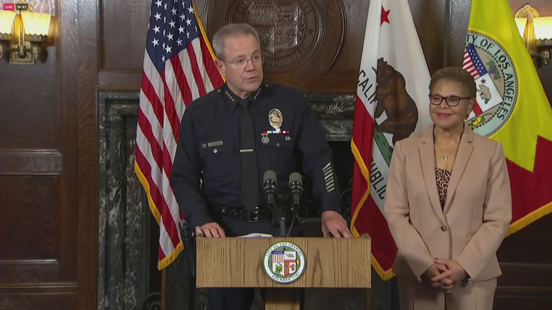 LAPD Chief Michel Moore announces retirement – KTLA