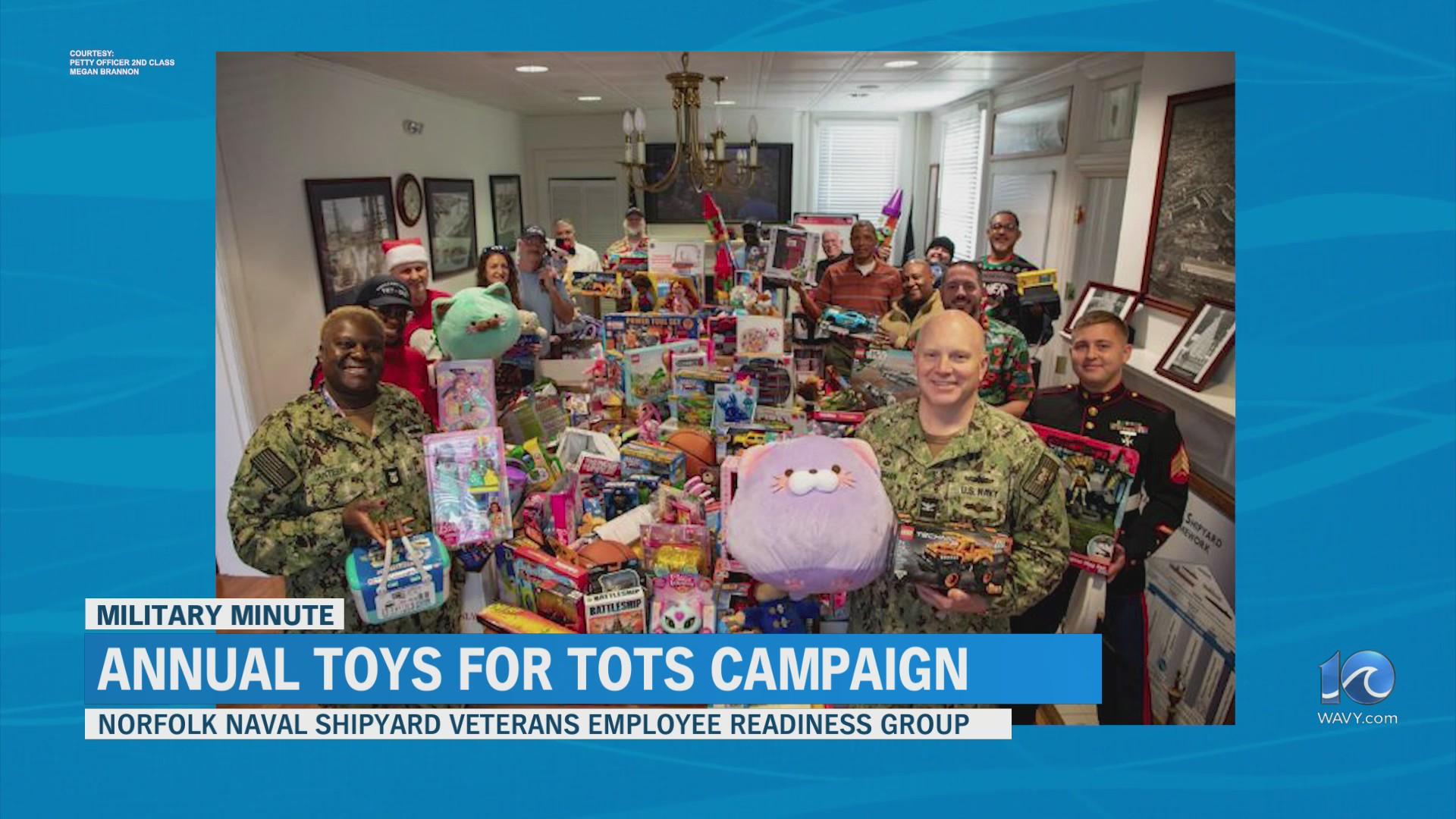Military Minute: Annual Toys for Tots Campaign – WAVY.com