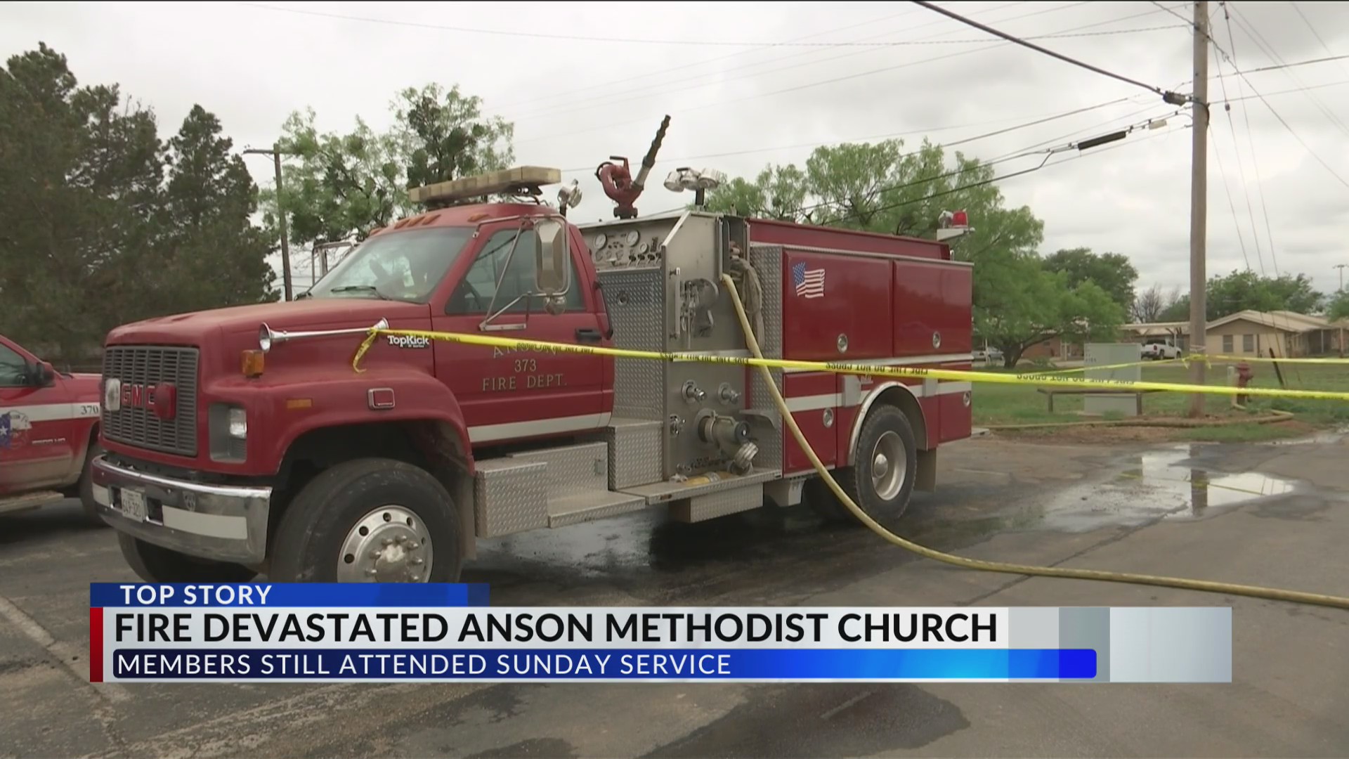 Anson Methodist Church Fire – KTAB – BigCountryHomepage.com