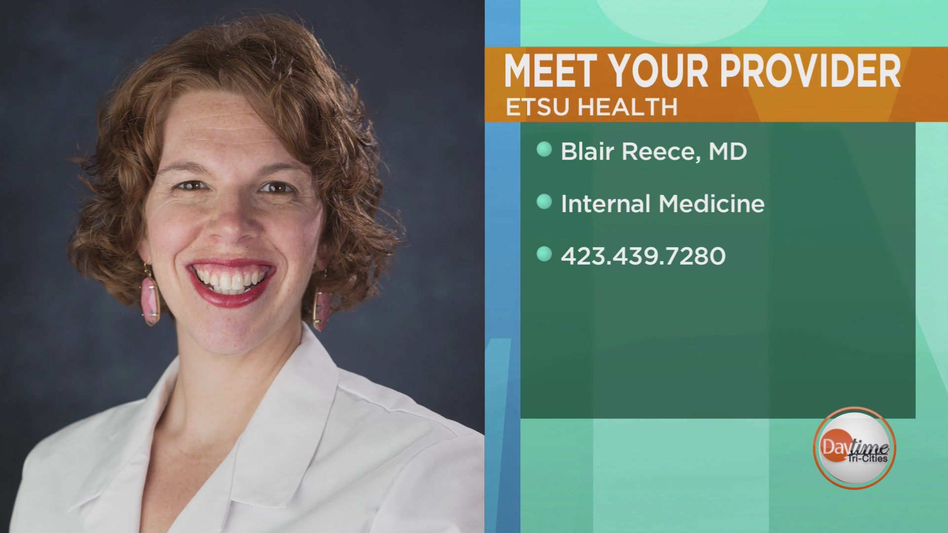 Meet Your Provider with ETSU Health: Dr. Blair Reece – WJHL | Tri ...