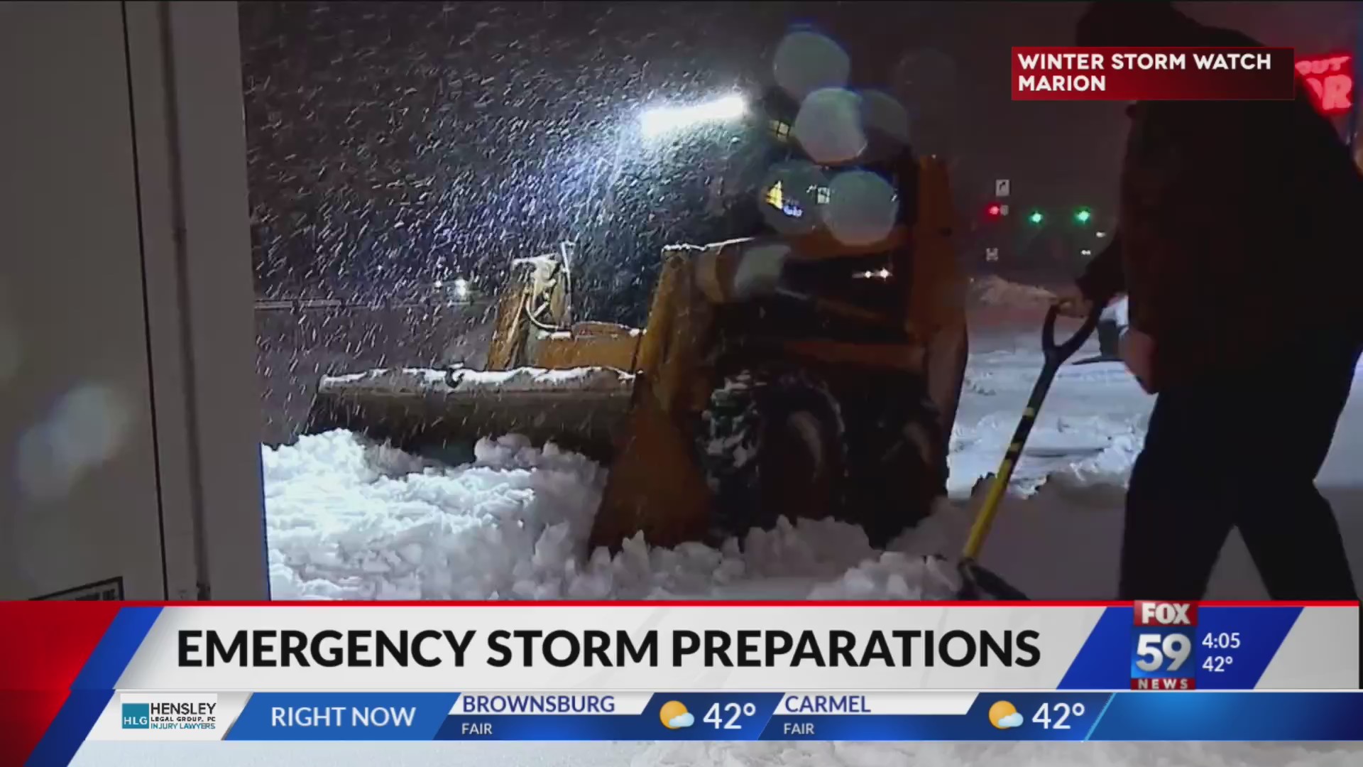 Local EMAs preparing for blizzard like storm to hit central Indiana ...