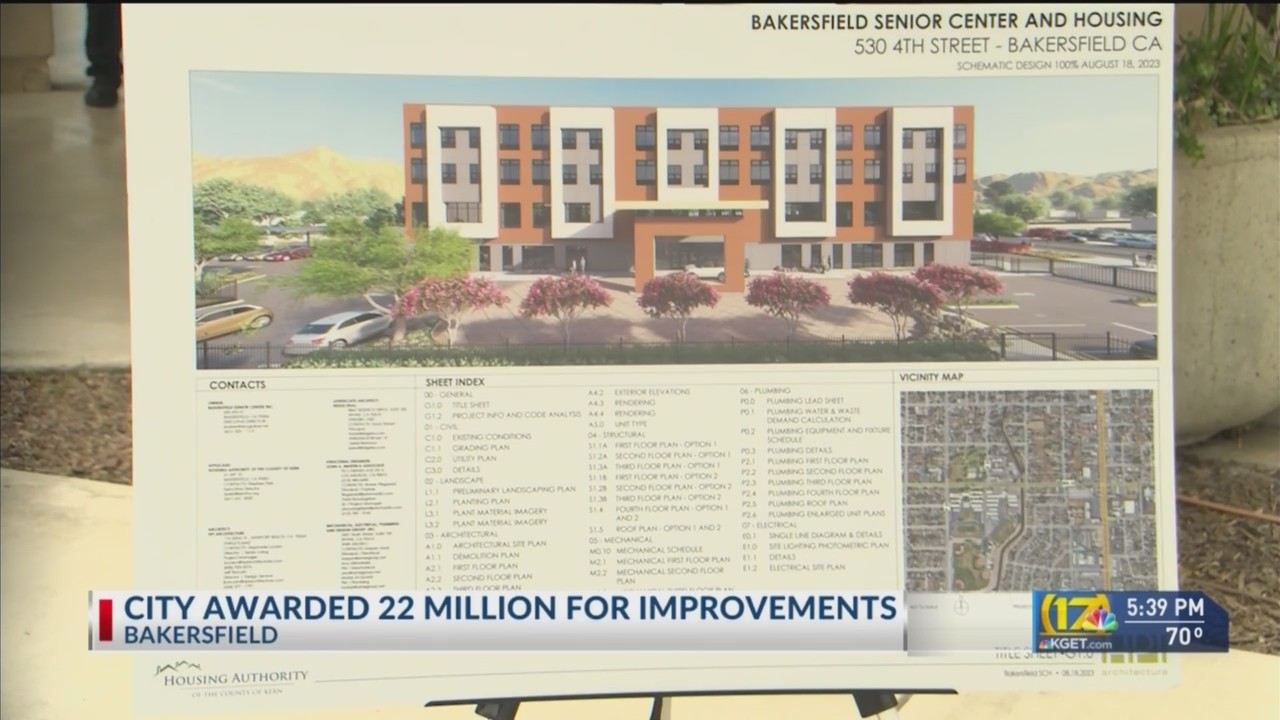 City of Bakersfield awarded $22 million for improvements – KGET 17 News