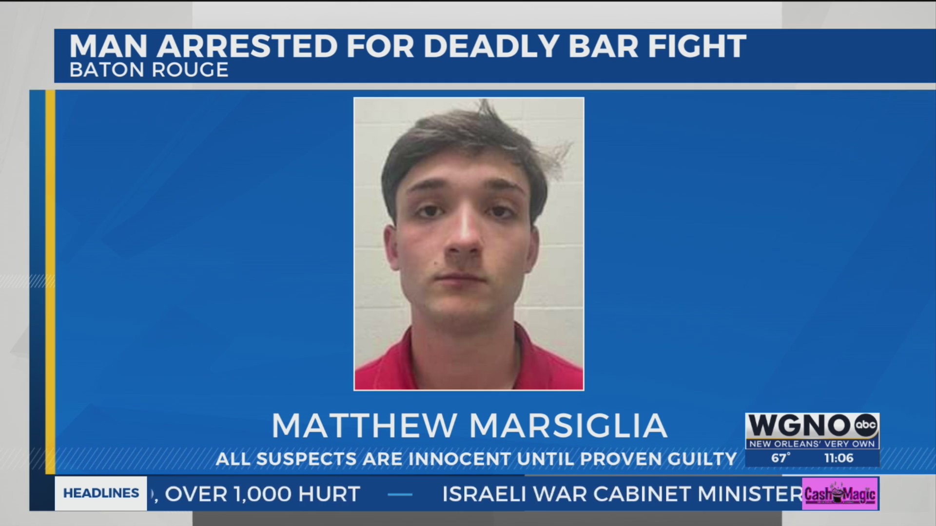 BRPD: Man arrested in connection to deadly Tigerland bar fight – WGNO