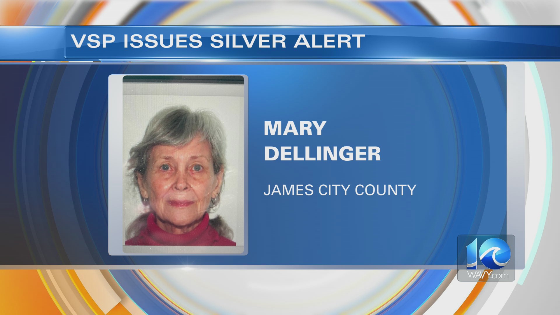 Silver Alert issued for missing James City County woman – WAVY.com