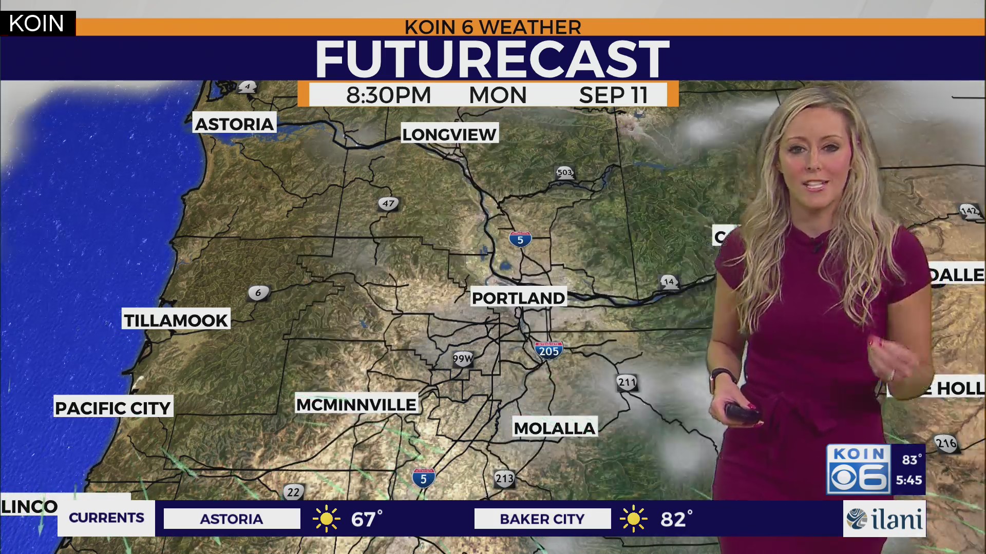 Weather forecast: A mild start to our week in Portland – KOIN.com