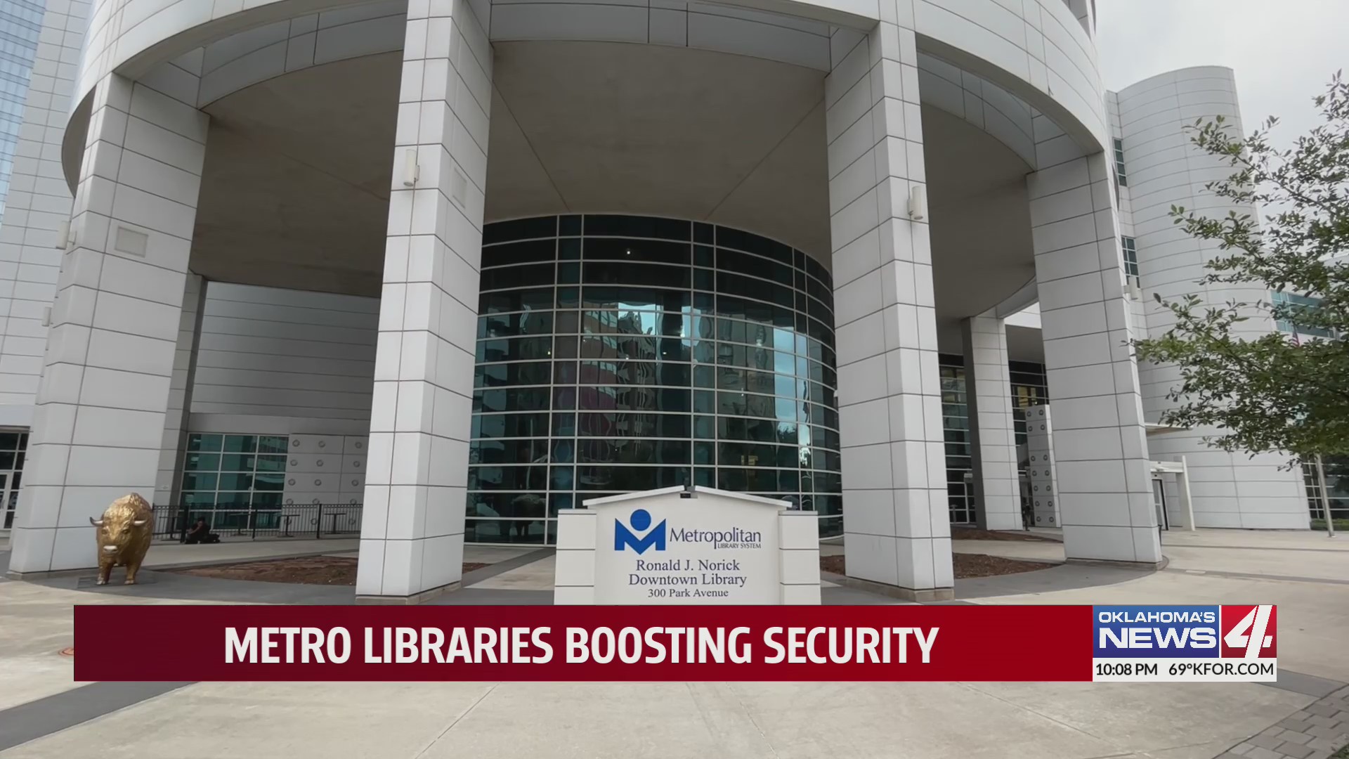 Metro libraries boosting security – KFOR.com Oklahoma City