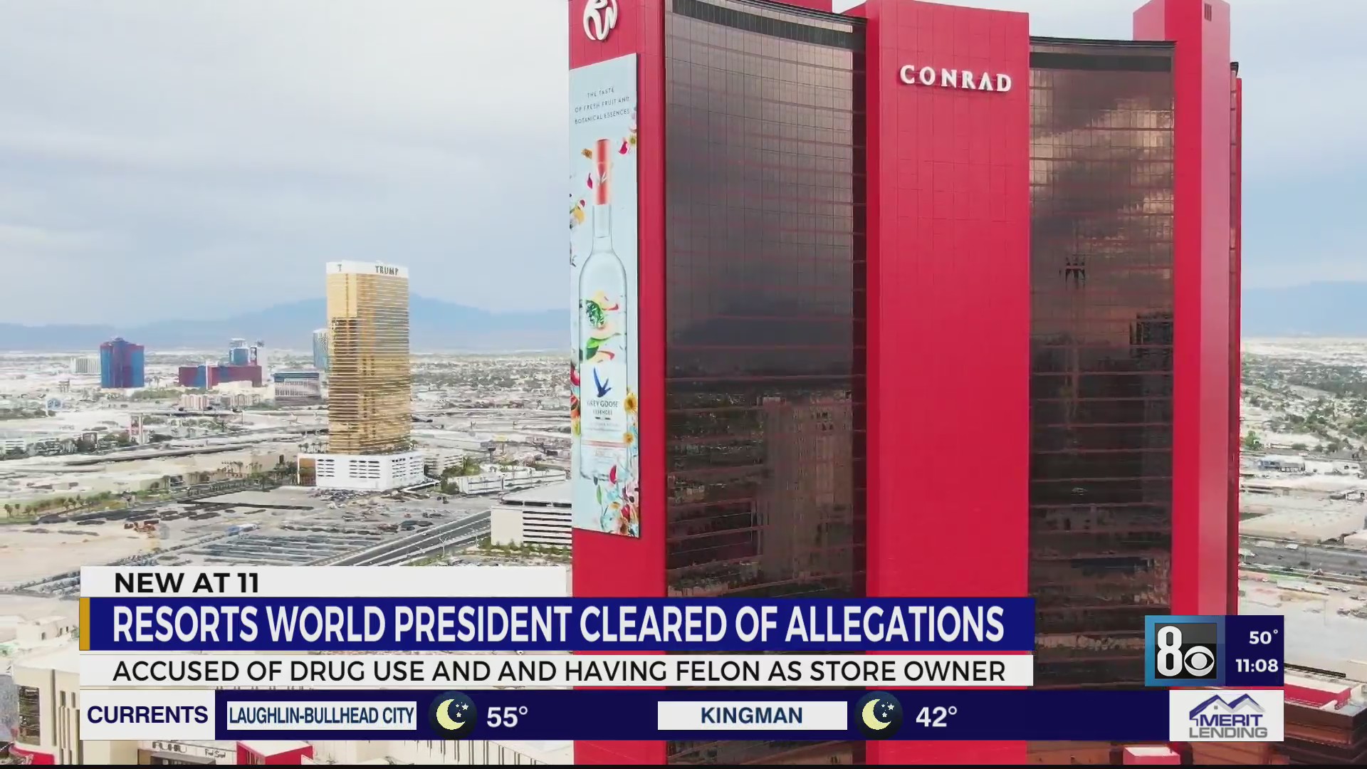 Resorts World president cleared of allegations – KLAS