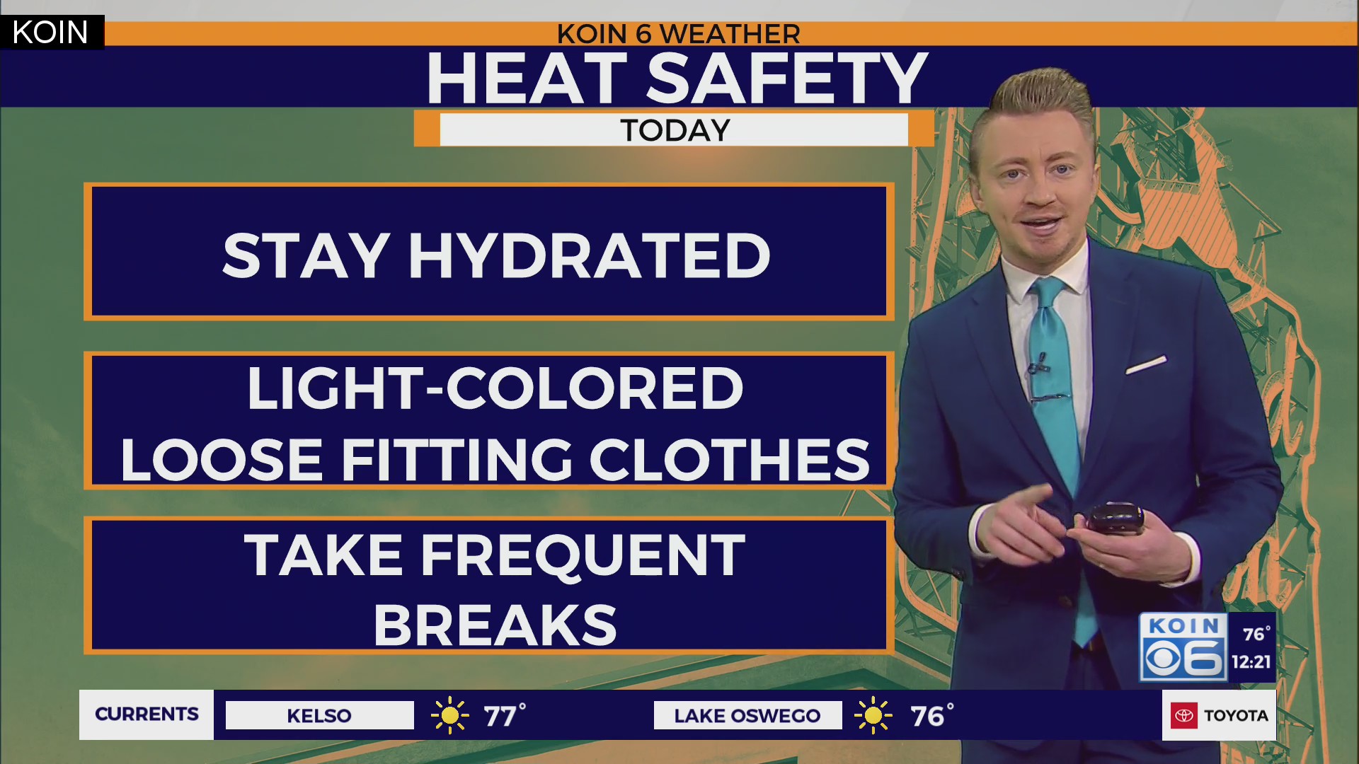 Hottest temps of the year arrive this weekend in Portland – KOIN.com