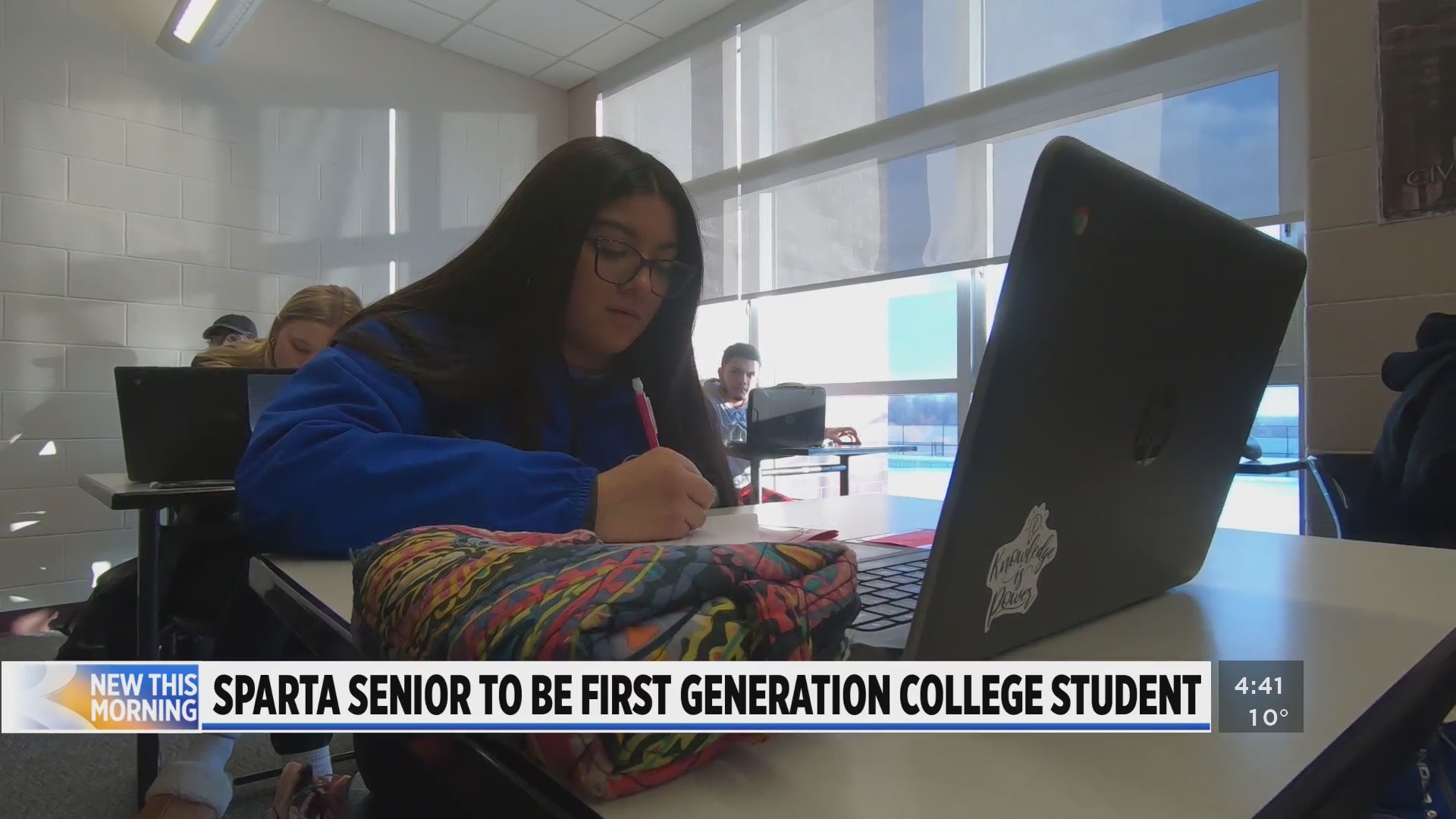 Sparta HS senior to become 1st in her family to attend college – WOODTV.com