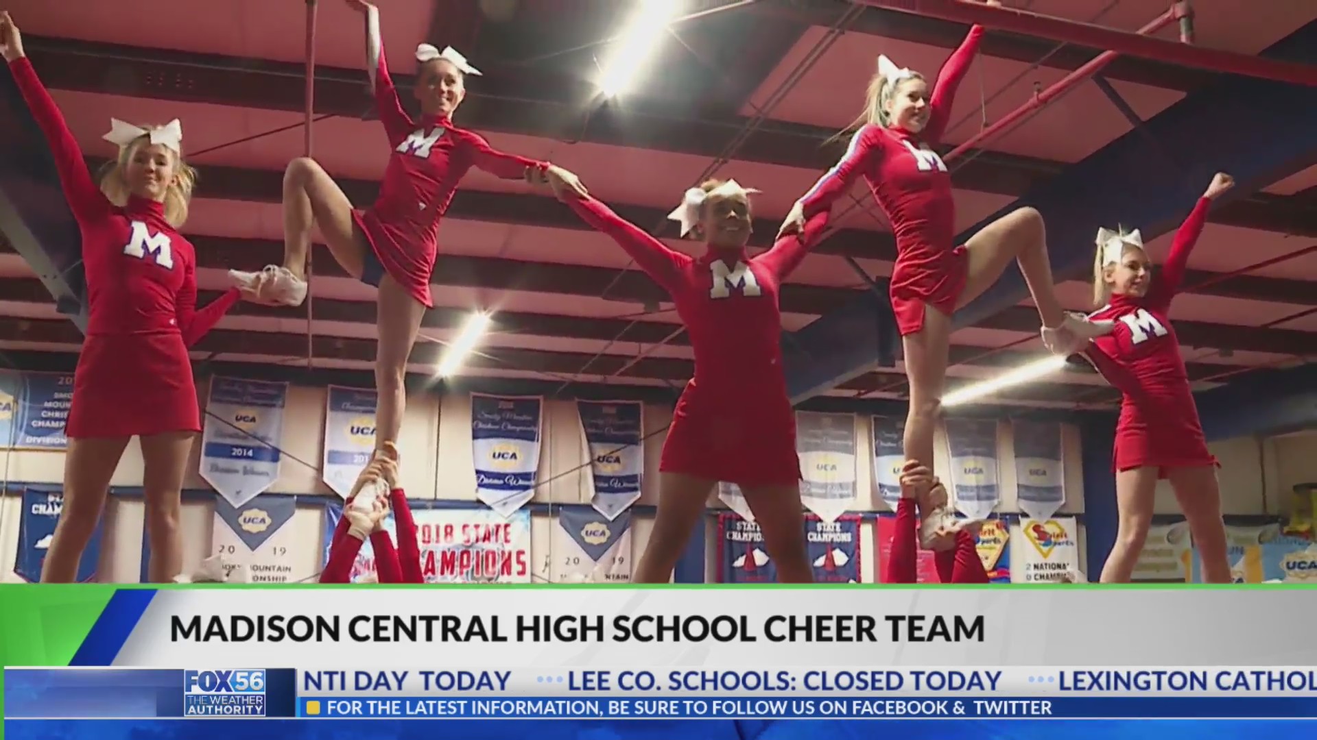 Madison Central High School Cheer Team – FOX 56 News