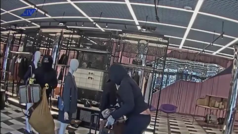 Surveillance video shows brazen armed robbery of Gucci store in ...