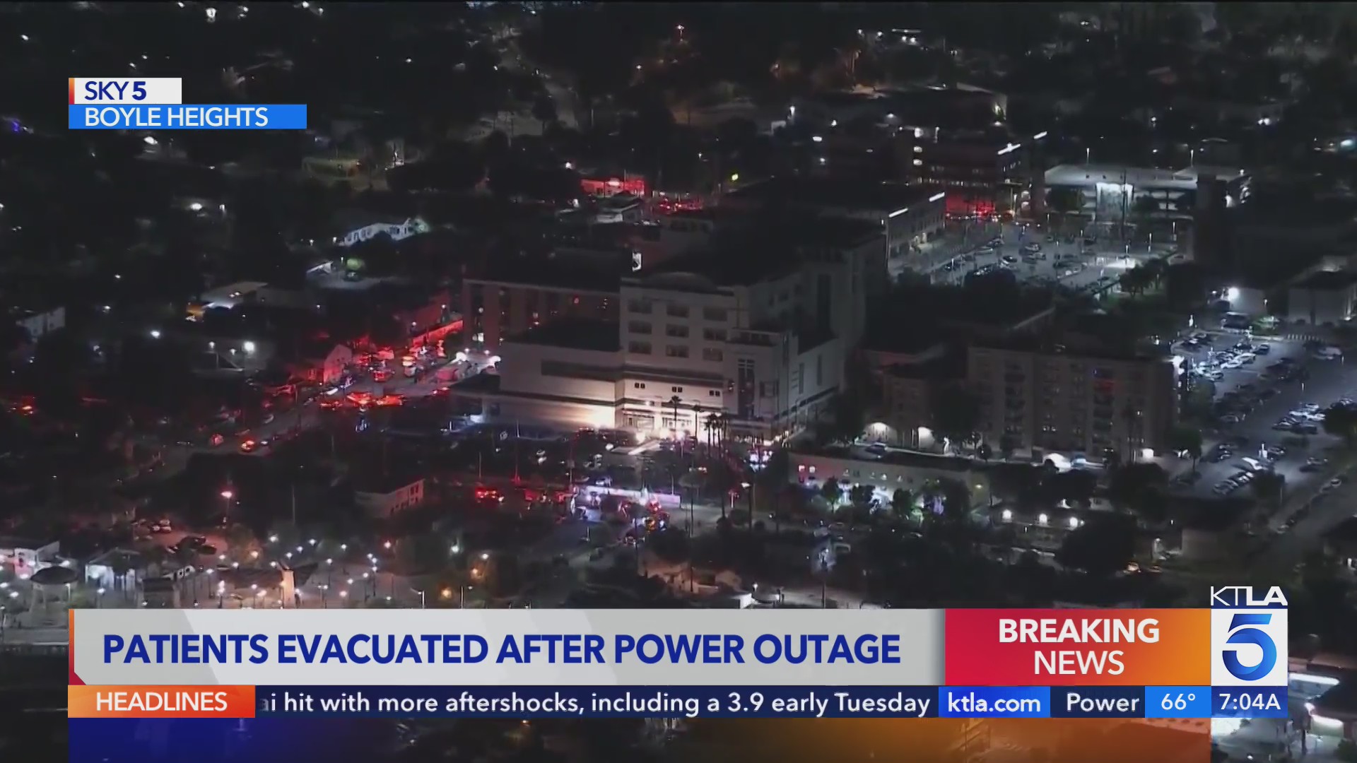 Power outage forces critical condition patients from Los Angeles ...