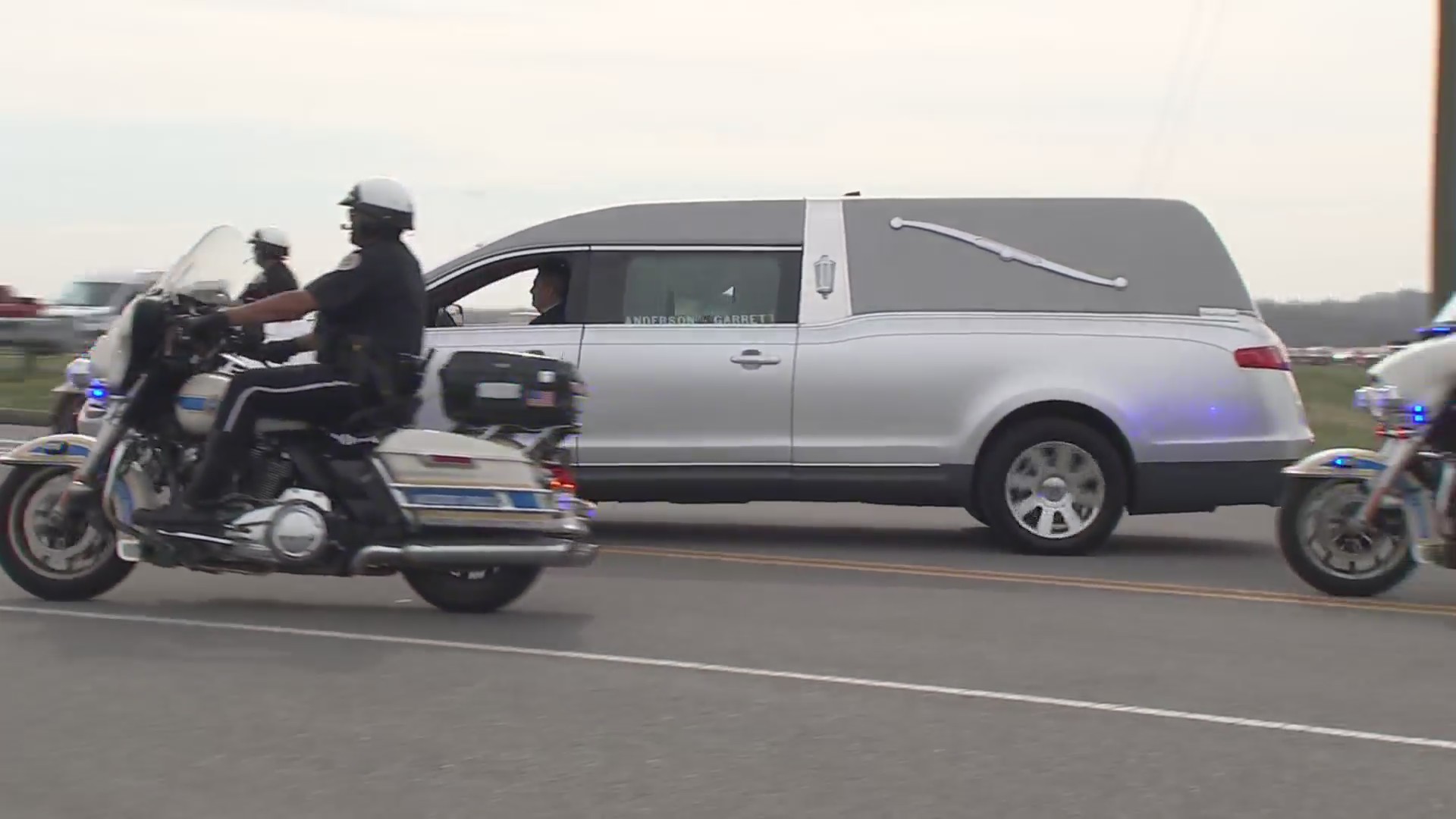 Procession for TN National Guard pilot killed in helicopter crash ...