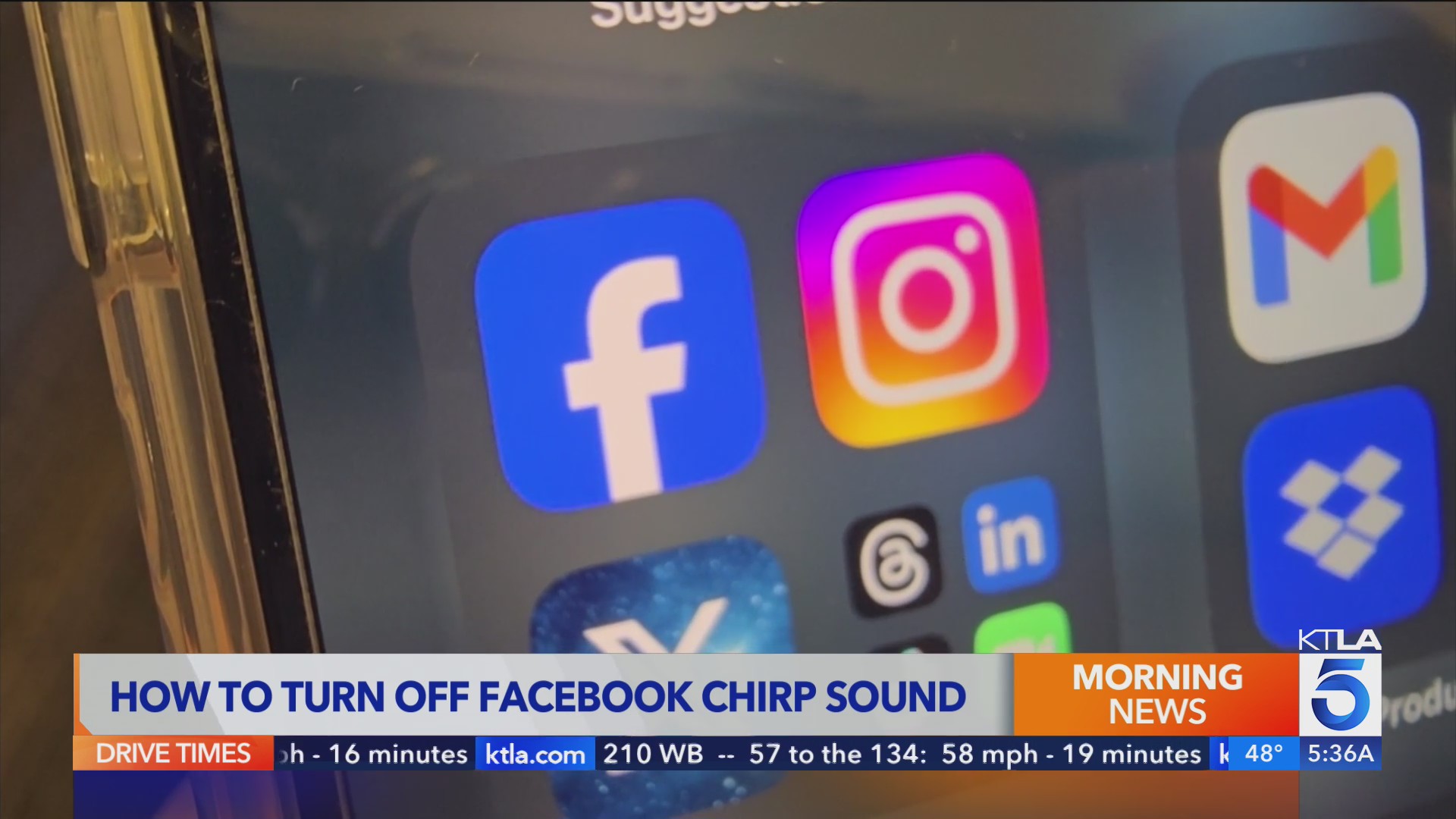 Facebook chirping when scrolling? How to turn off! – KTLA