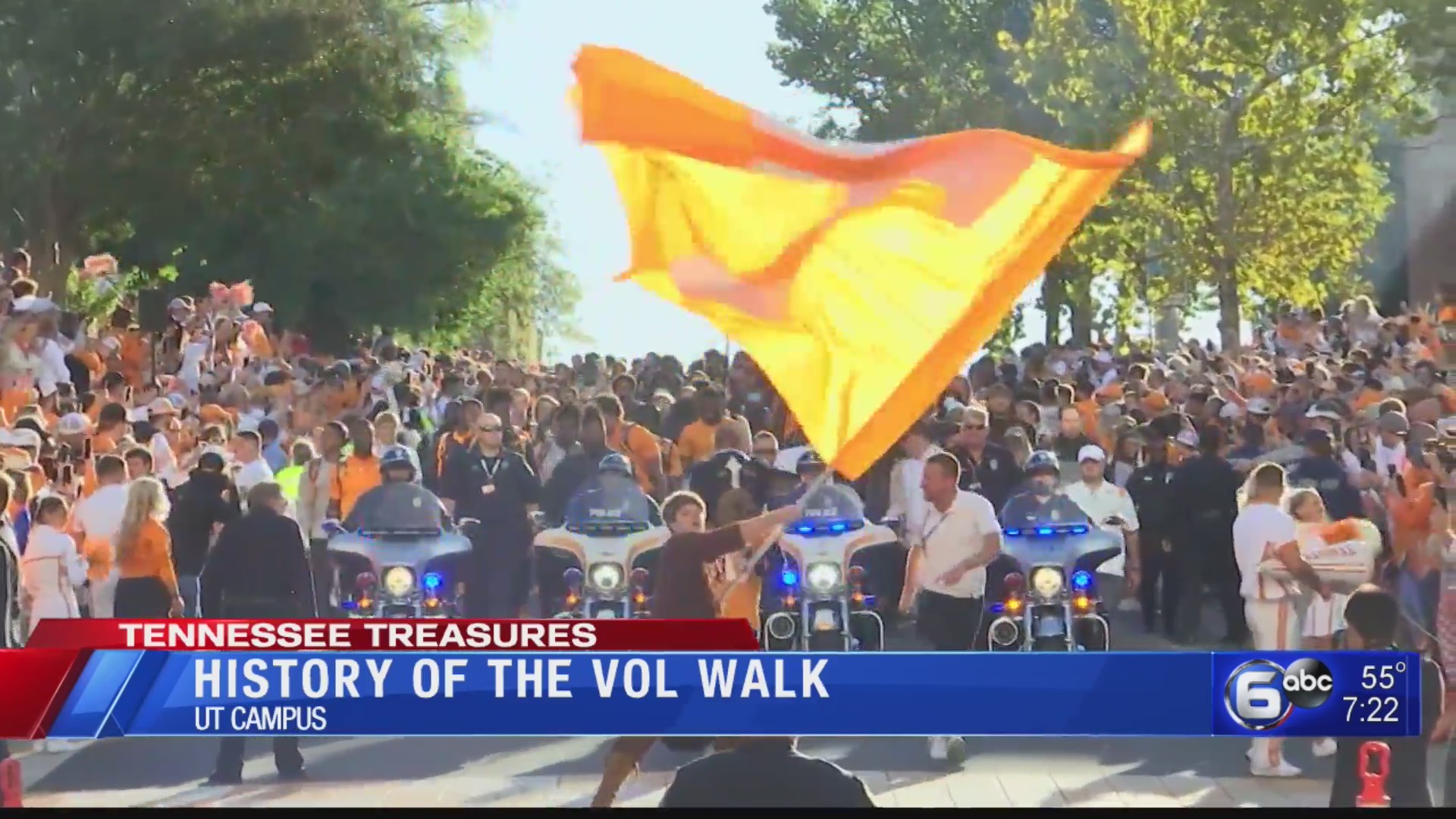 History of the Vol Walk – WATE 6 On Your Side