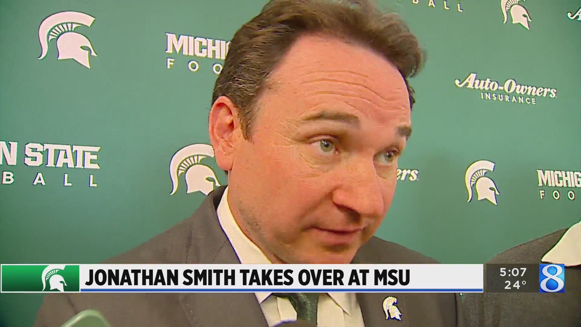 Michigan State introduces new head coach – WOODTV.com