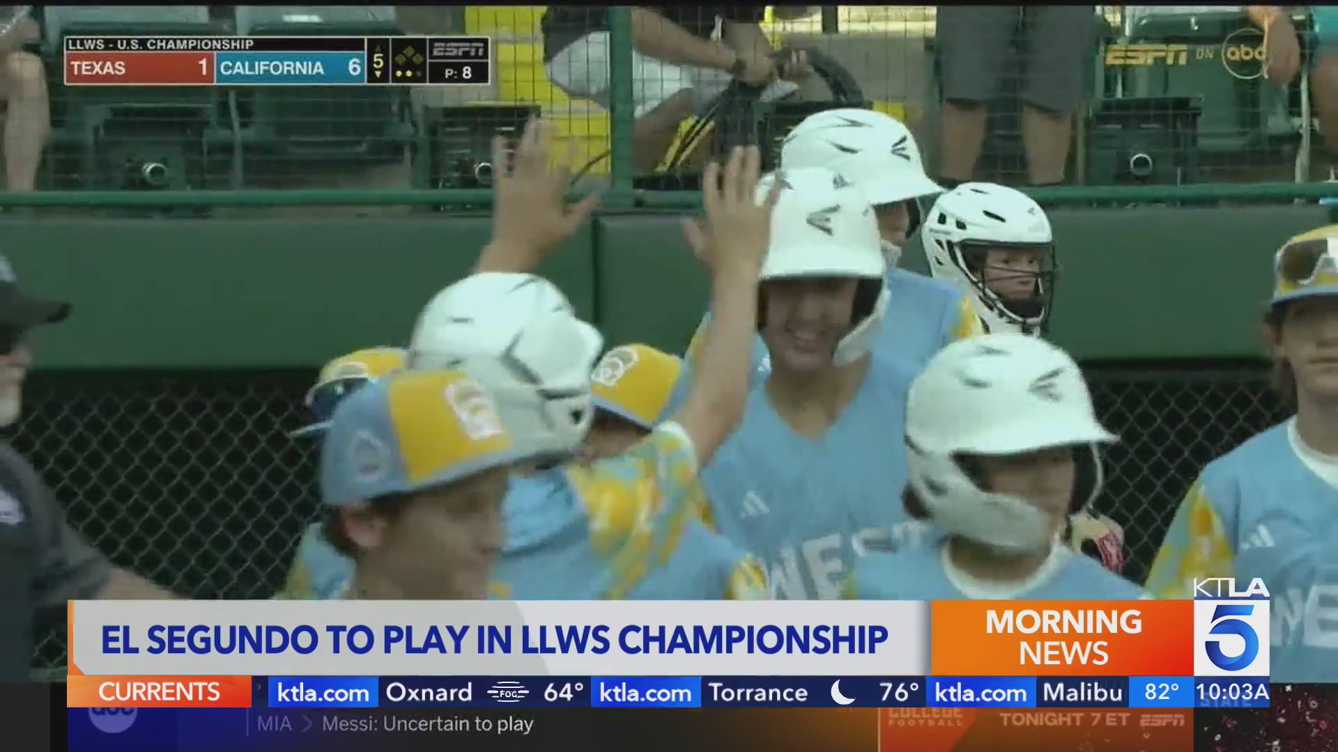 Community gathers to support El Segundo Little League team’s World ...